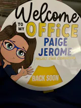 Personalized Status Sign Spinner – ohsopaper