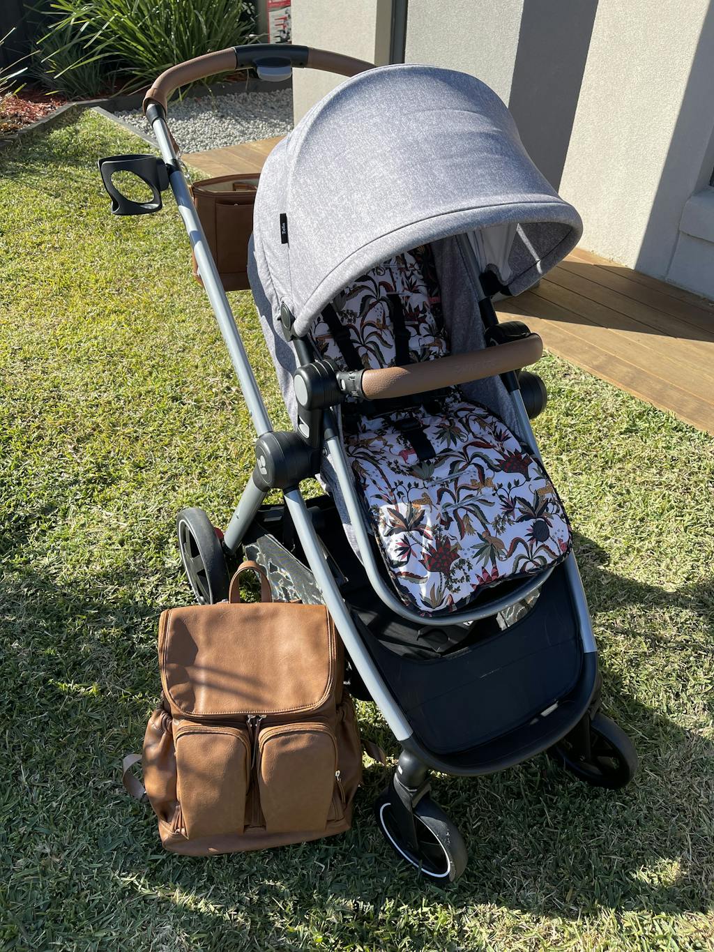 Reversible Pram Liner - Unisex Jungle Print – OiOi