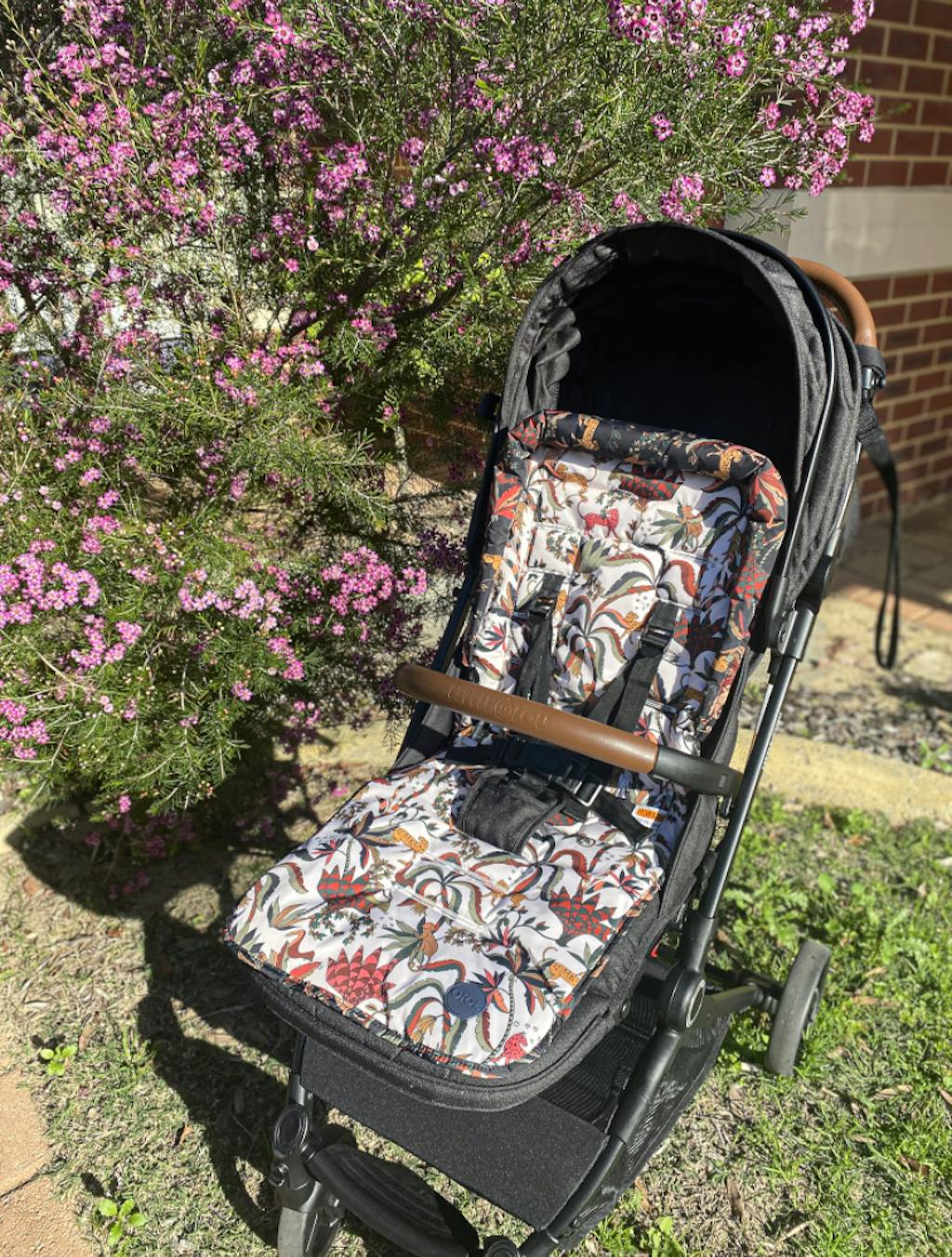 Reversible Pram Liner - Unisex Jungle Print – OiOi