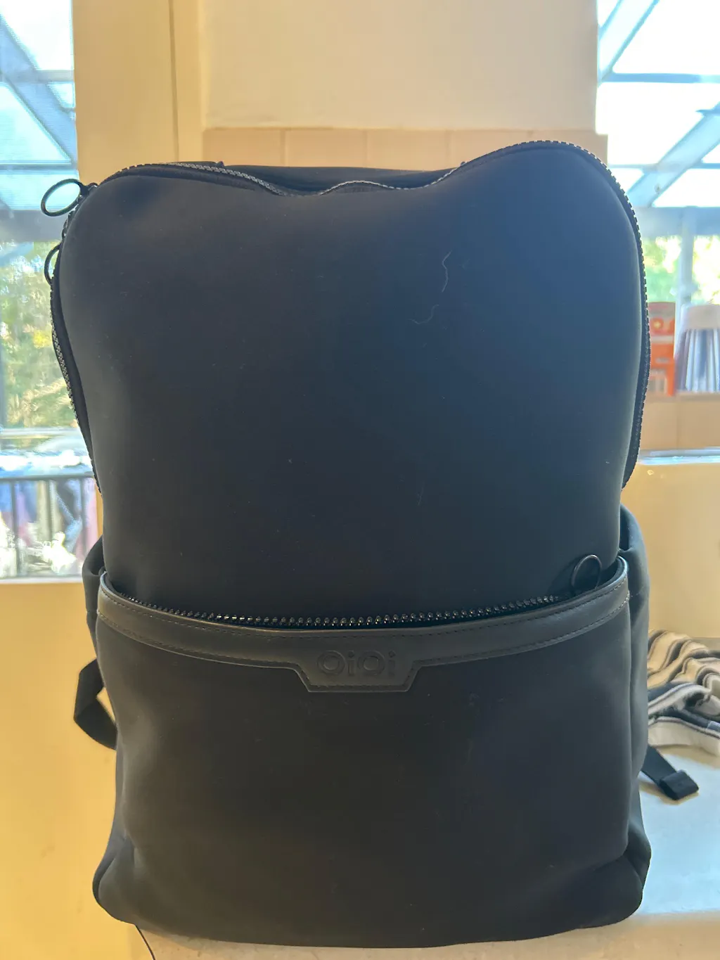 Multitasker Nappy Backpack in Black by OiOi