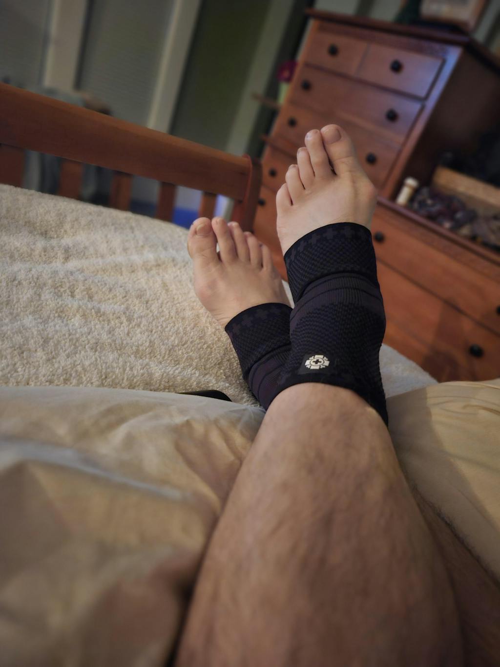 Compression Ankle Support Sleeve | Ankle Brace Sleeve – Old Bones Therapy