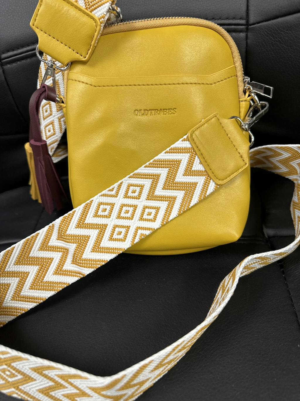 OldTribes™ Faux Leather Crossbody Bag