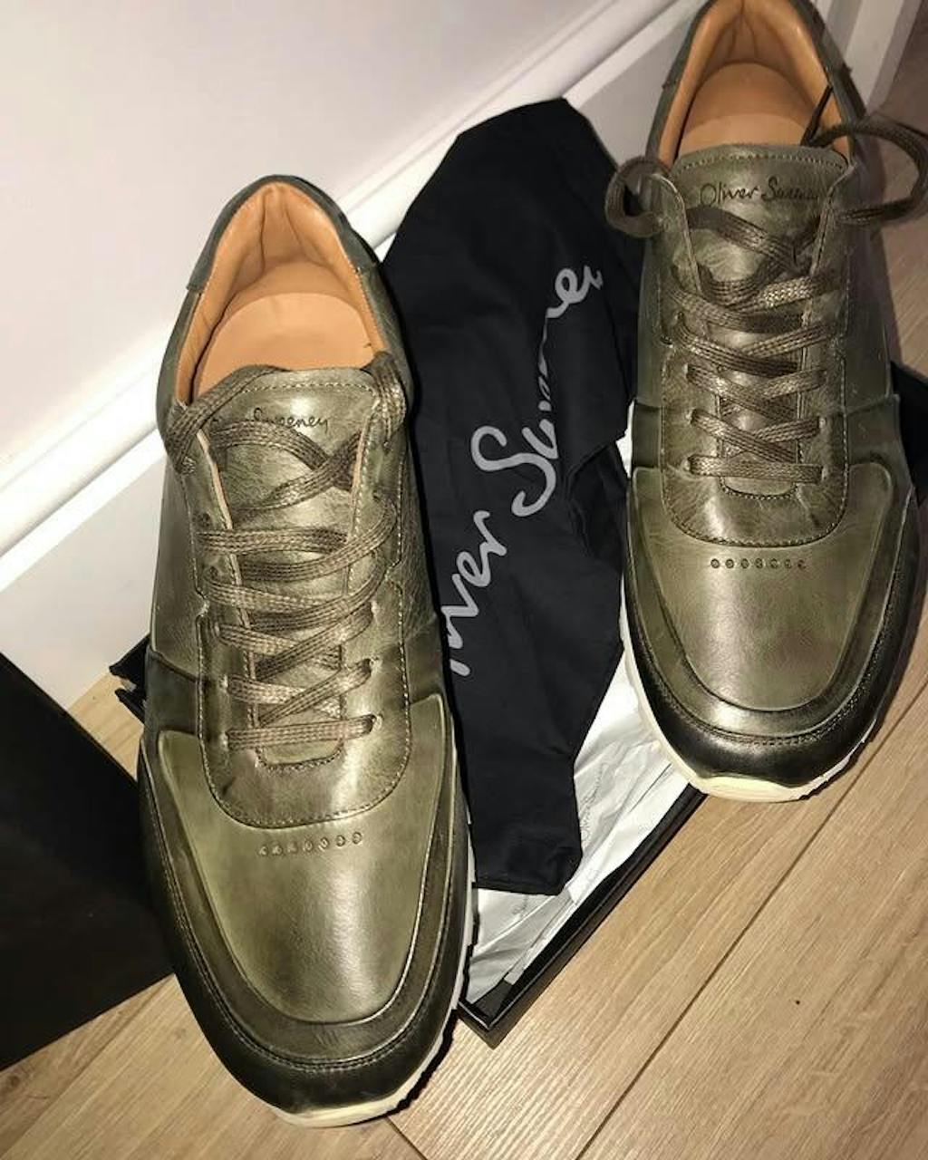 Gaia Dark Brown | Men's Trainers | Oliver Sweeney