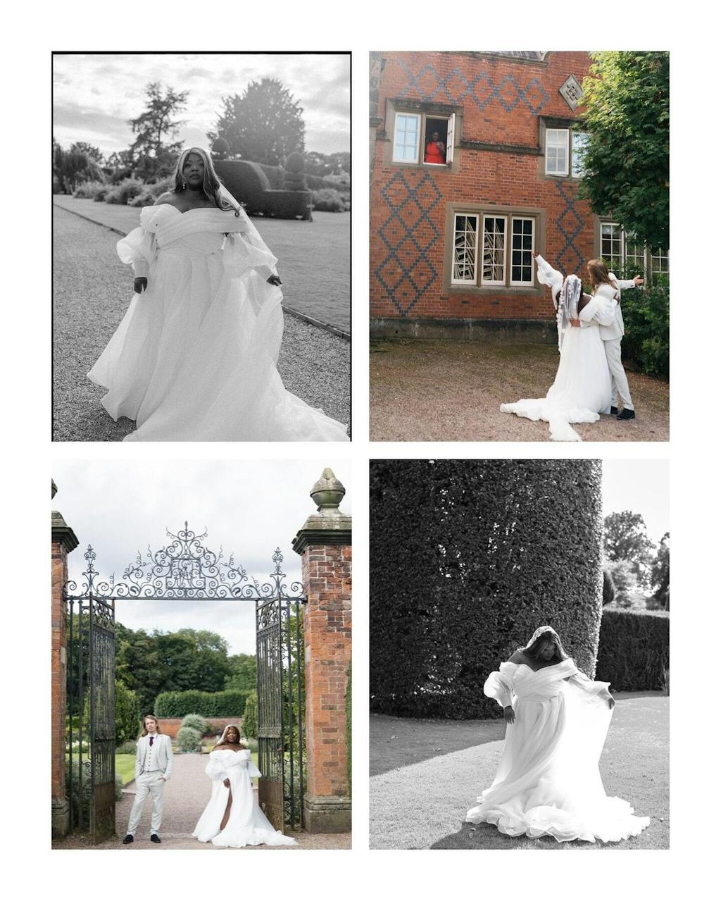 Light ivory Extra Convertible Wedding Dress Audrey (Basic dress + bole ...