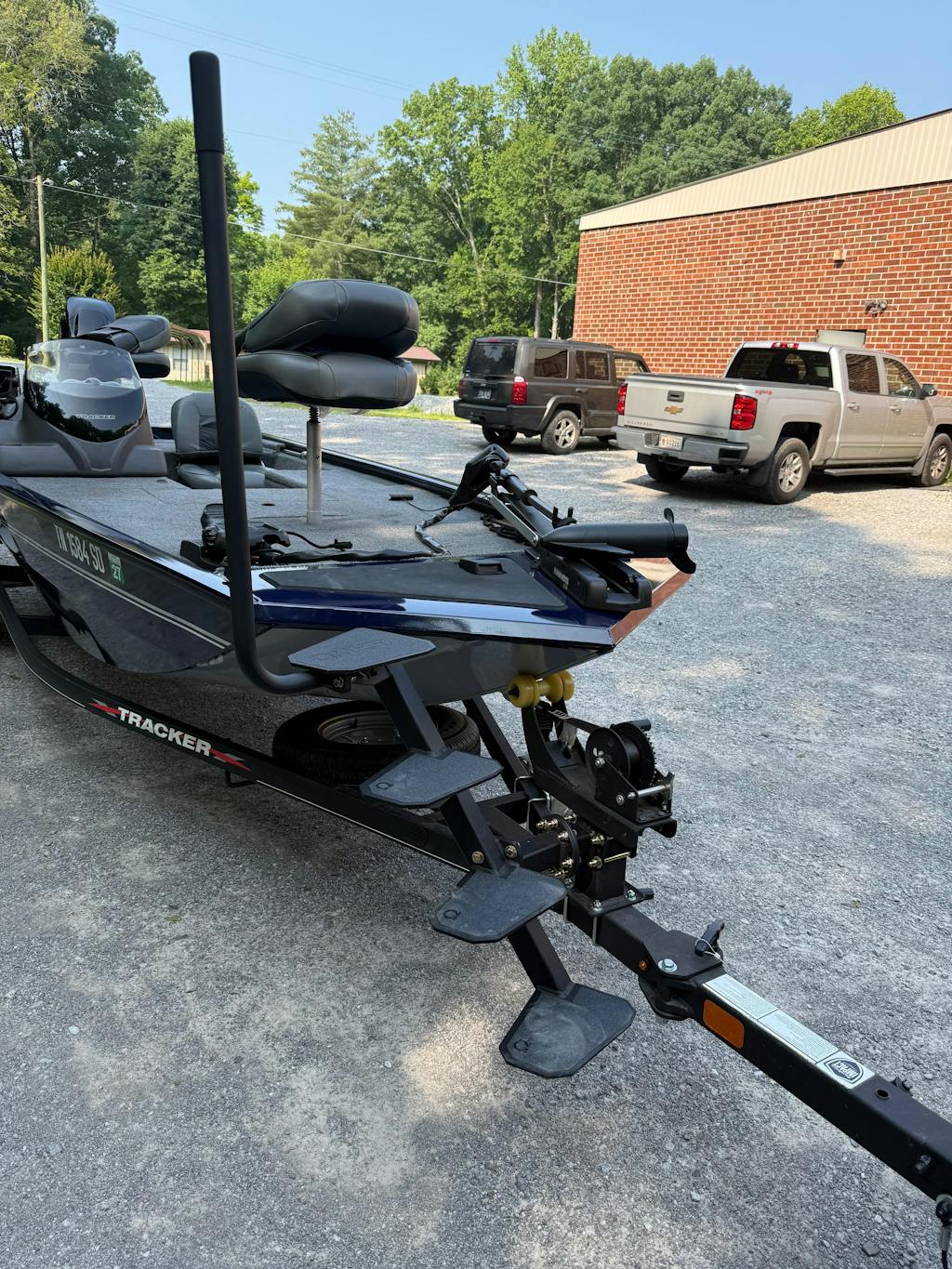 XL Winch Mount boat trailer steps – Omega Boat Step