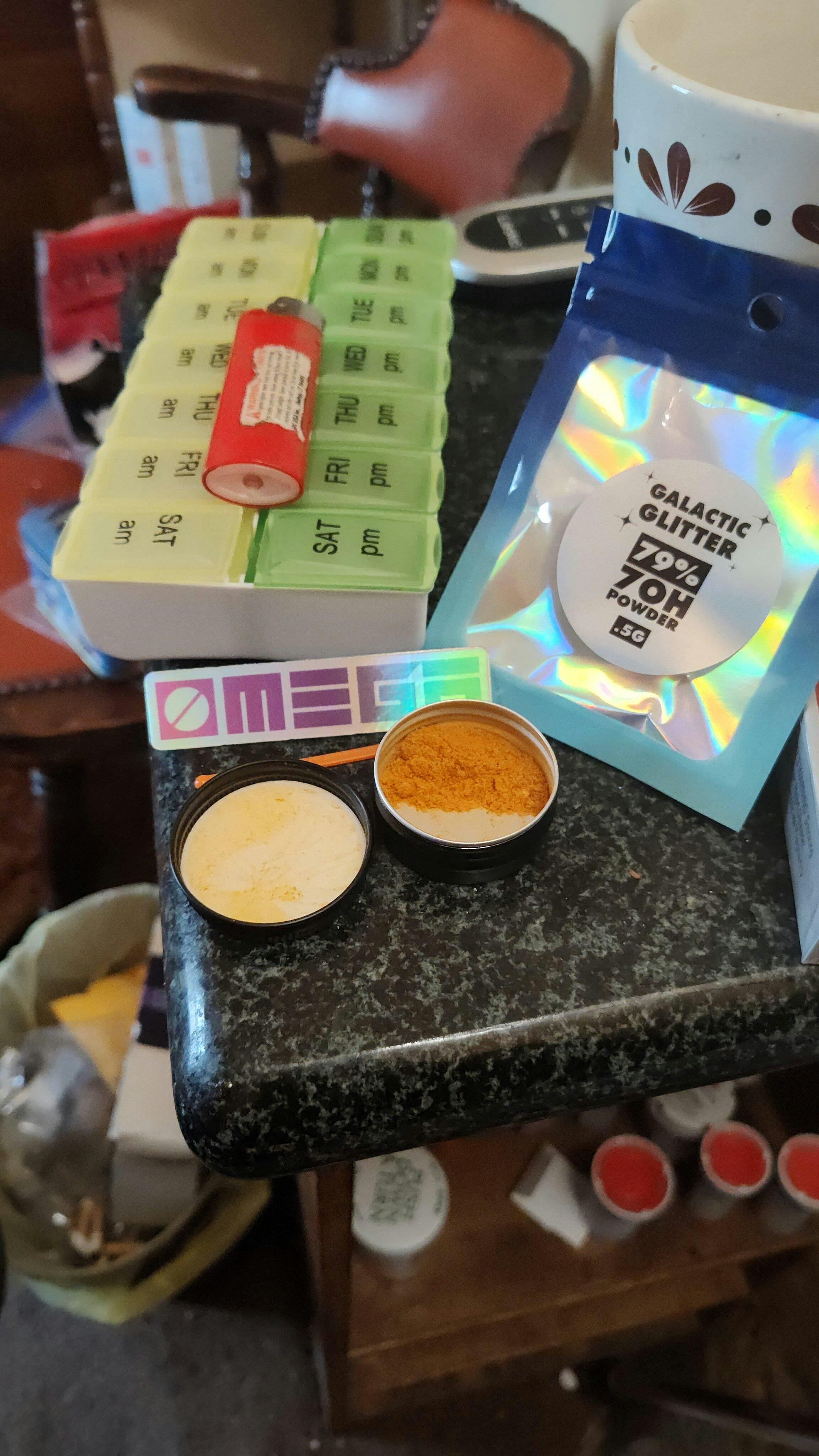 7ohm Galactic Glitter 71% 7oh Powder - Omega Extrax