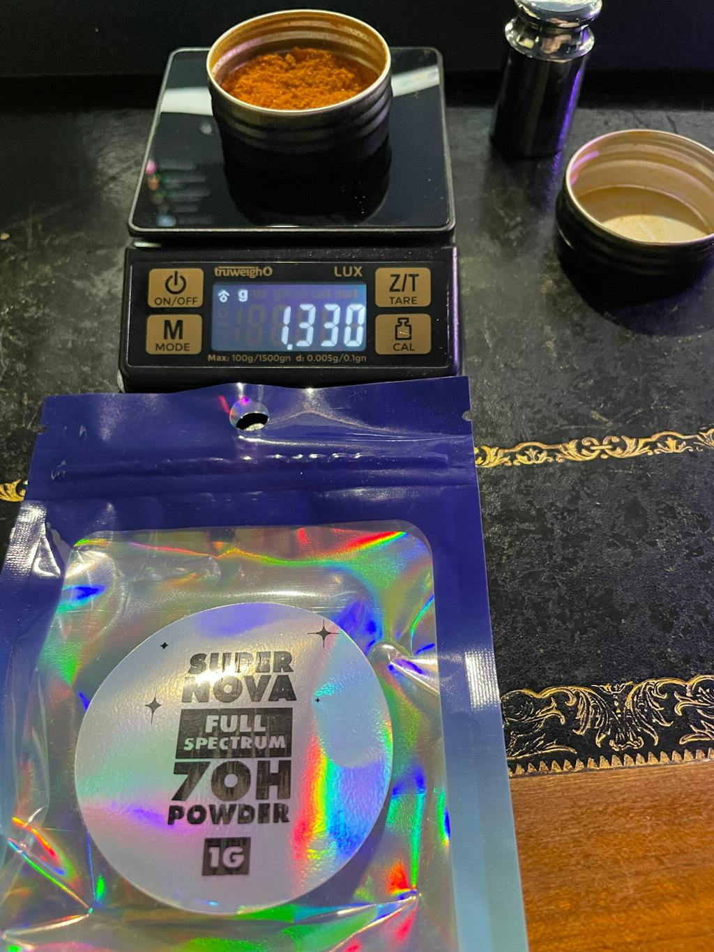 7ohm Galactic Glitter 71% 7oh Powder - Omega Extrax