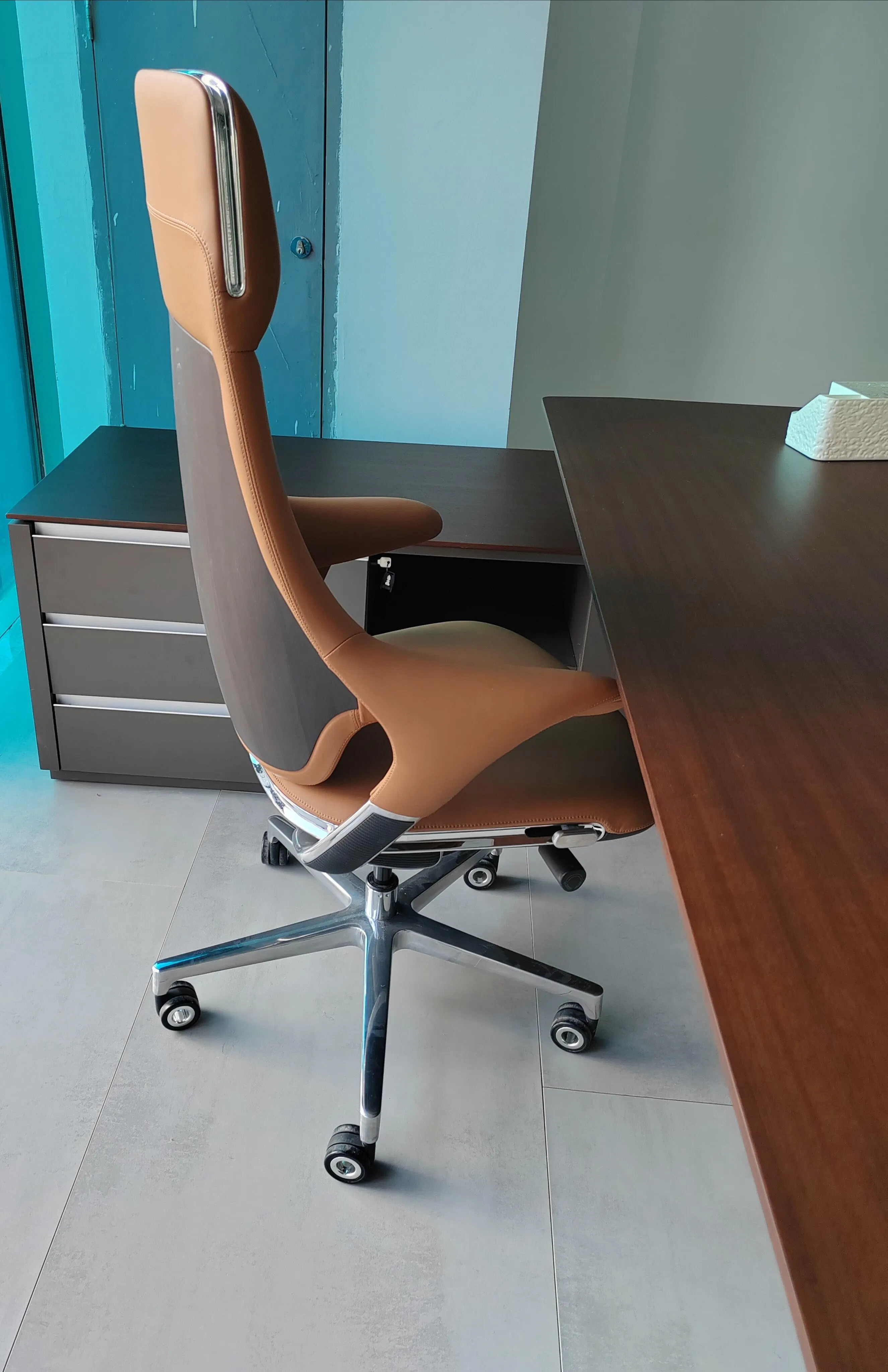 Nigel Executive Leather Office Chair – Premium Comfort and Executive ...