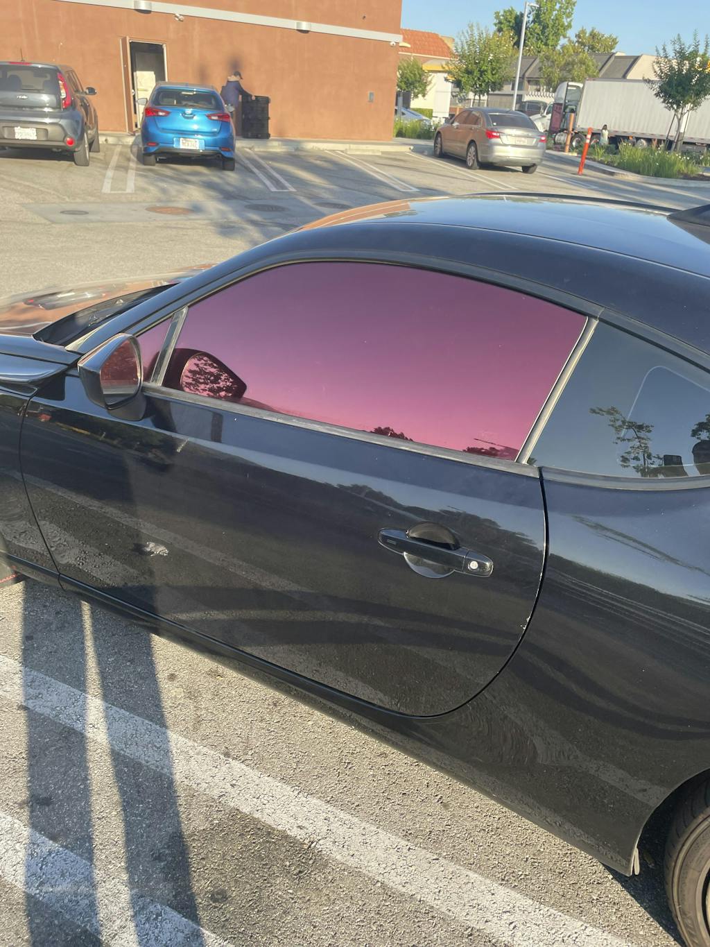 Vulcan Red | Red Chrome Mirror Window Tint Film For Cars – Omnique