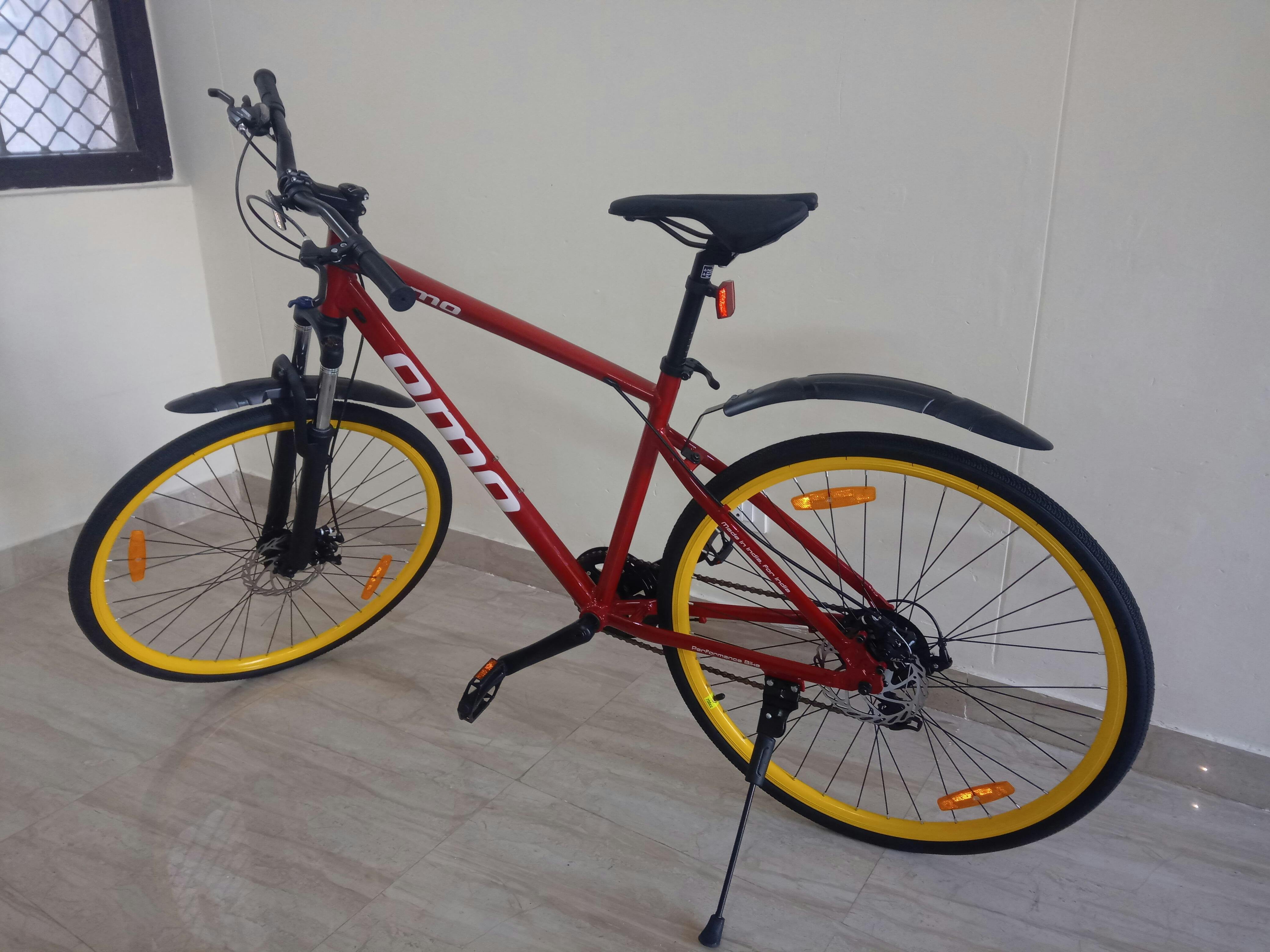 Buy Online OMO Ladakh 700C / 29T Hybrid Bike 27 Shimano Gears under ...