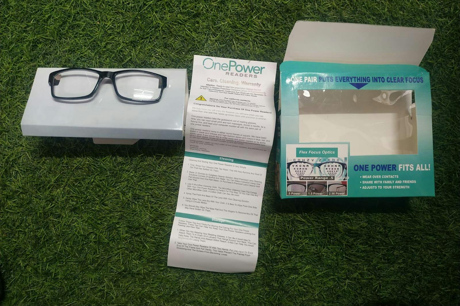 AUTO FOCUS One Power Readers - AS SEEN ON TV! - Read Small Print and C