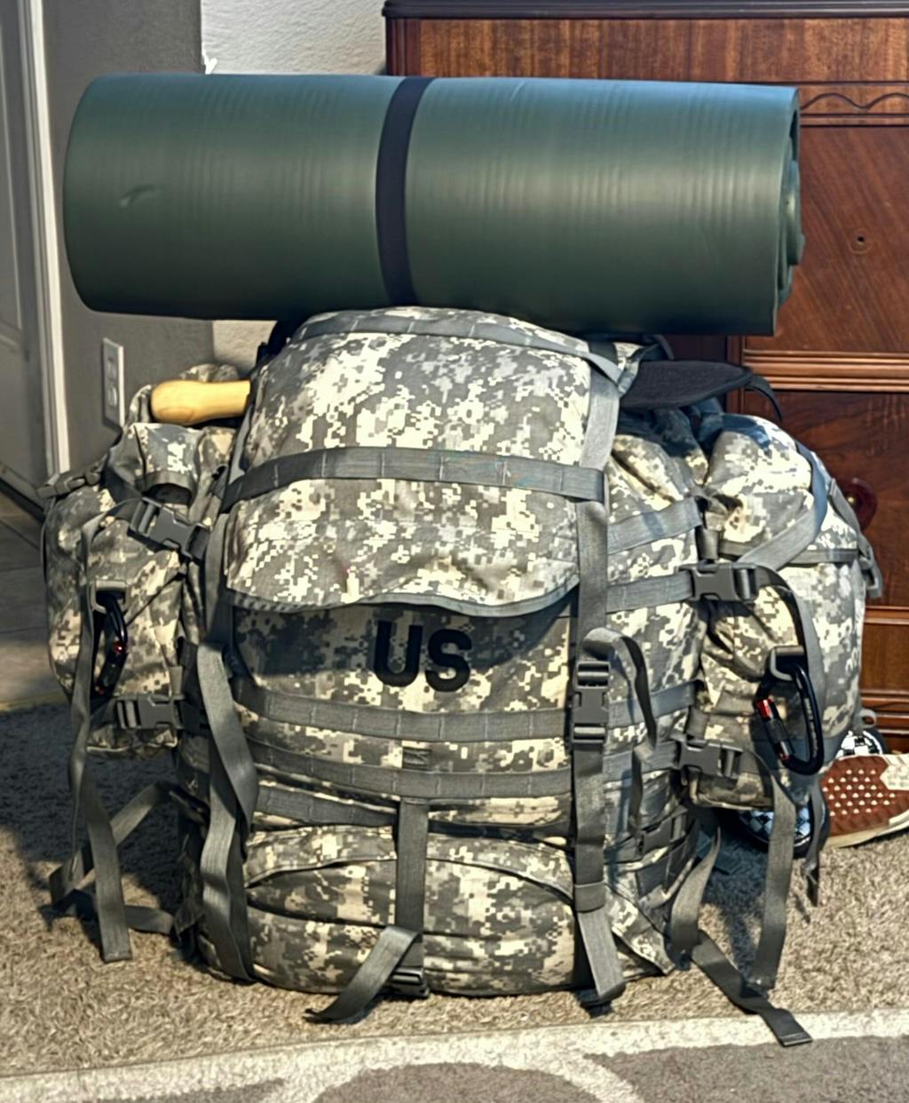 New in Plastic MOLLE II Main Bag (Component of MOLLE II Main Ruck ...