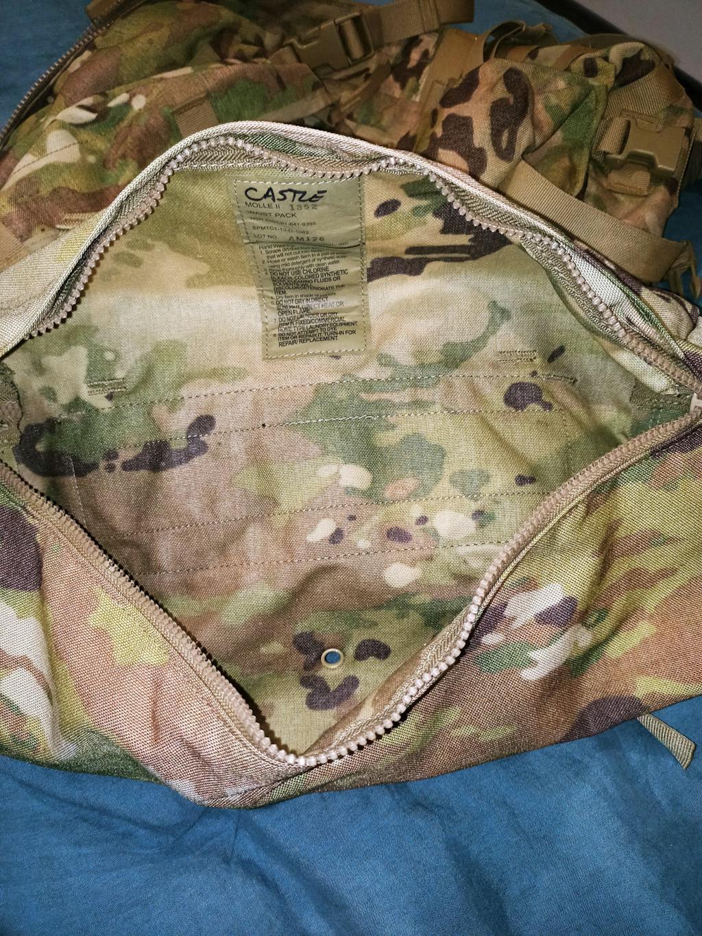 OCP Multicam Molle II Waist Pack/ Butt pack/ Fanny – onethiefsurplus