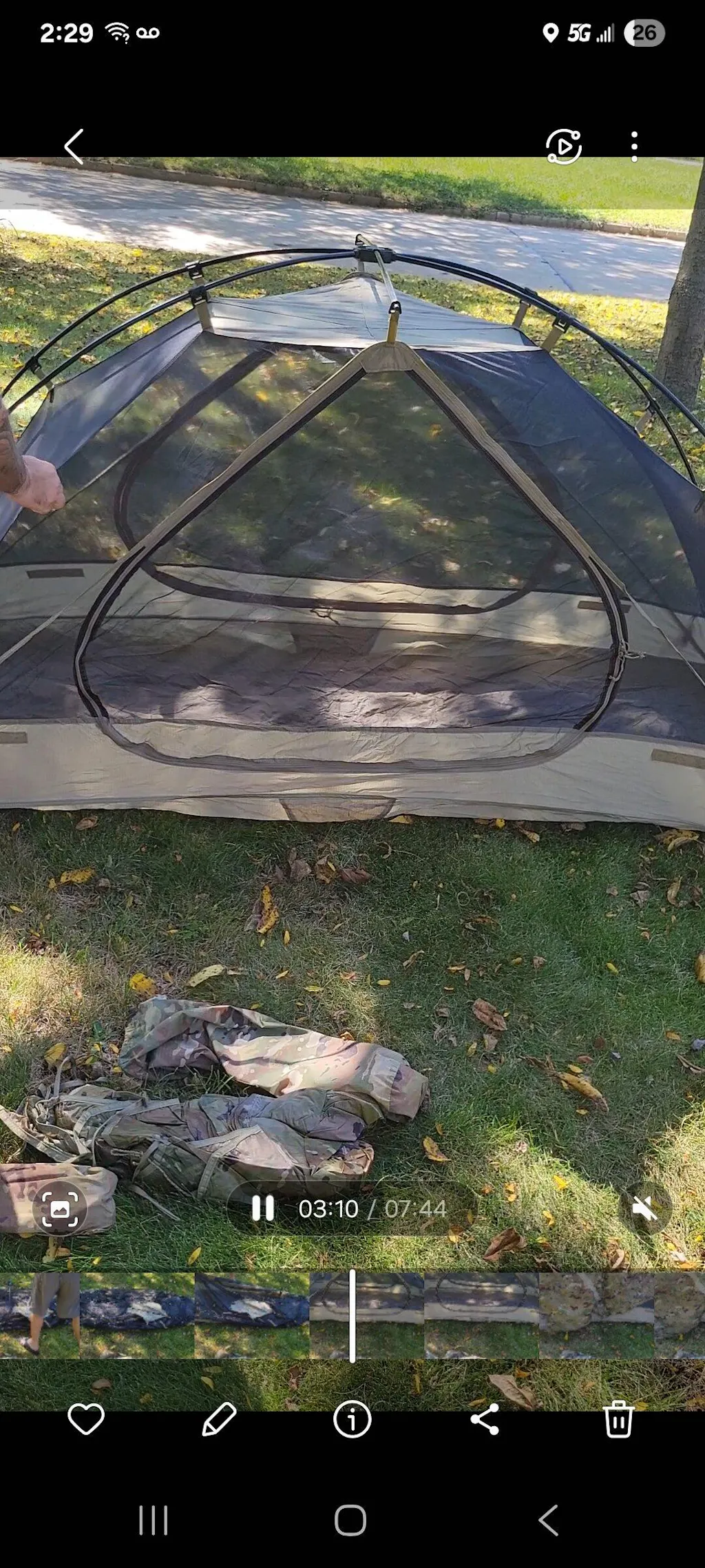 LiteFighter OCP tent – onethiefsurplus