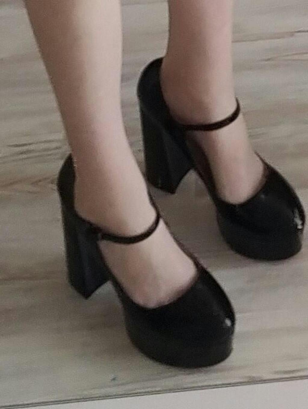 Mary Jane Platform Chunky High Heels Pumps – Onlymaker