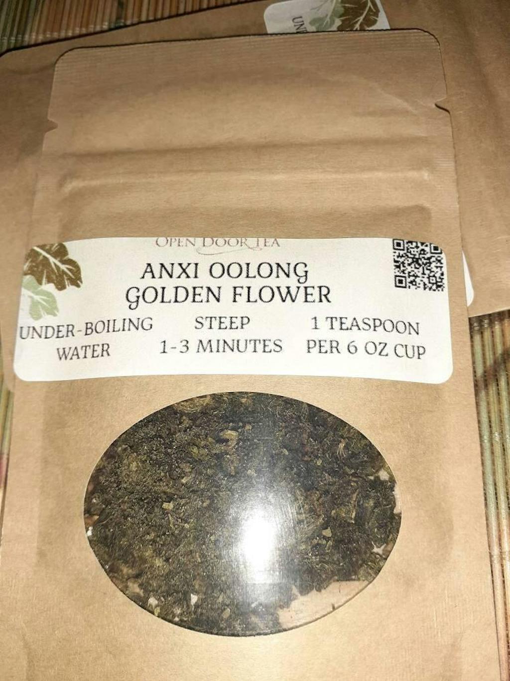 Anxi Oolong Golden Flower | Oolong Tea, Loose Leaf – Open Door Tea CT