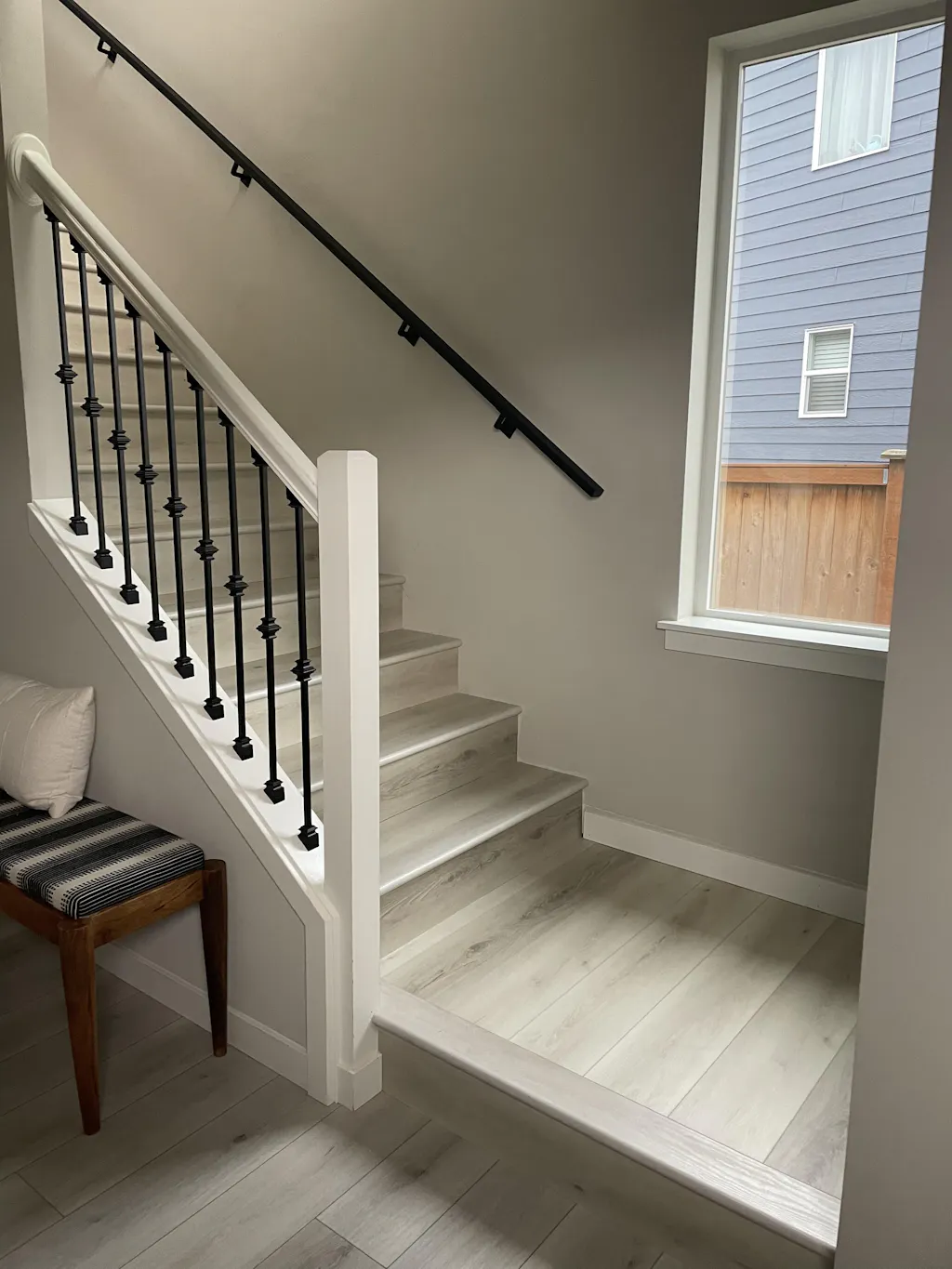 Straight Cut, 2"x1" Rectangle Metal Handrail - 1ft to 22ft