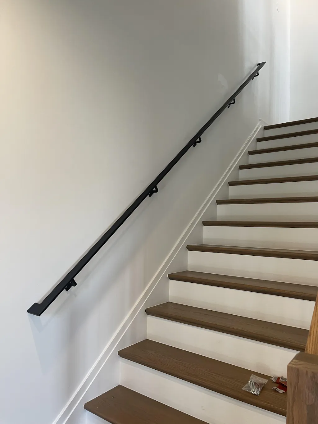 2"x0.5" Slim Profile Metal Handrail - 1ft to 22ft