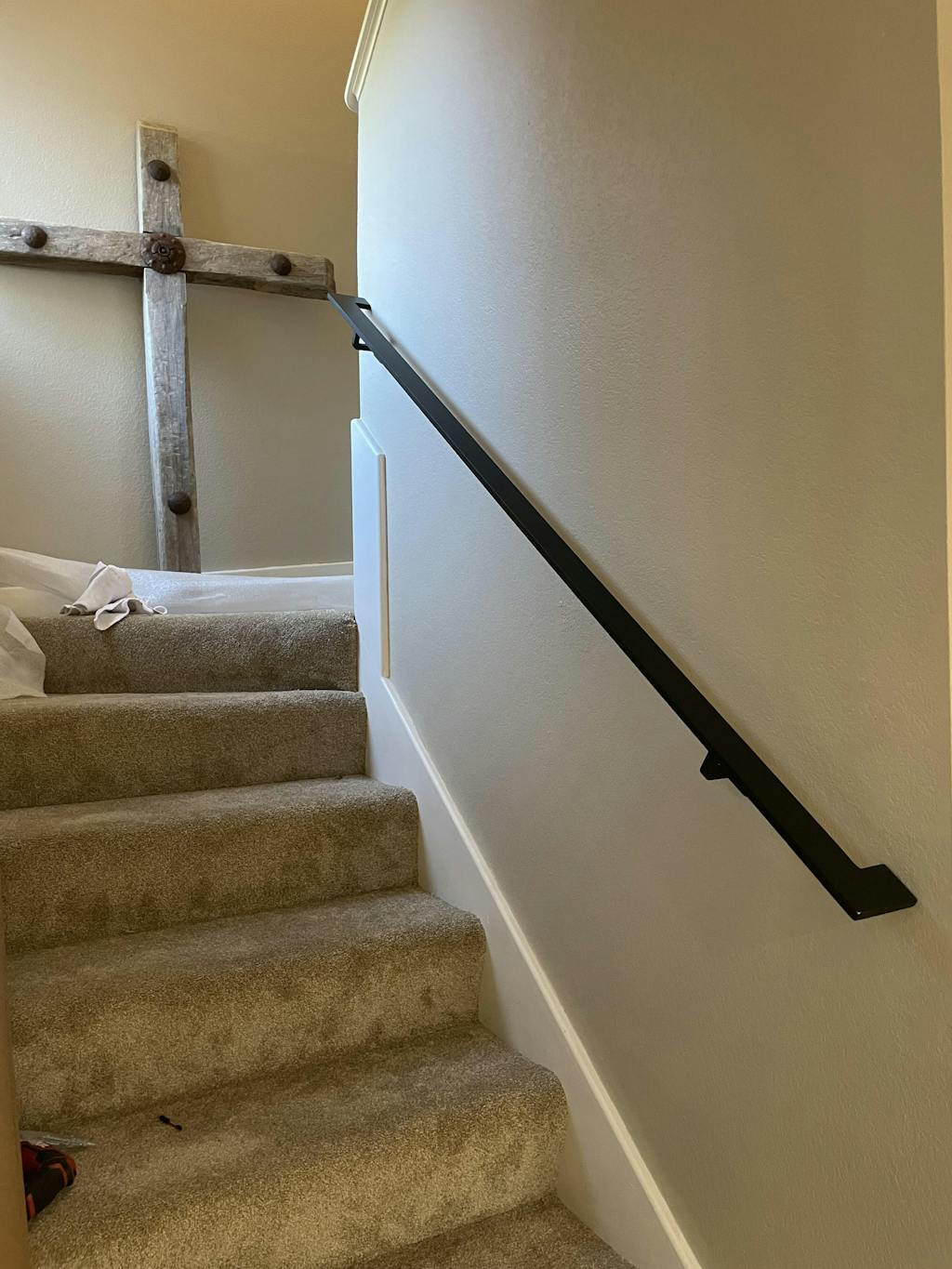 2"x0.5" Slim Profile Metal Handrail - 1ft to 22ft