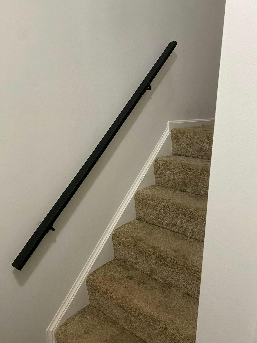 1.5"x1.5" Straight Cut Metal Handrail - 1ft to 22ft