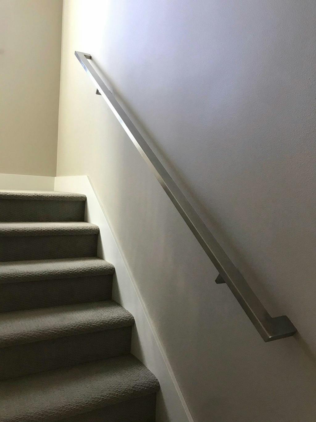 2"x1" Rectangle Stainless Steel Handrail | 1ft to 22ft