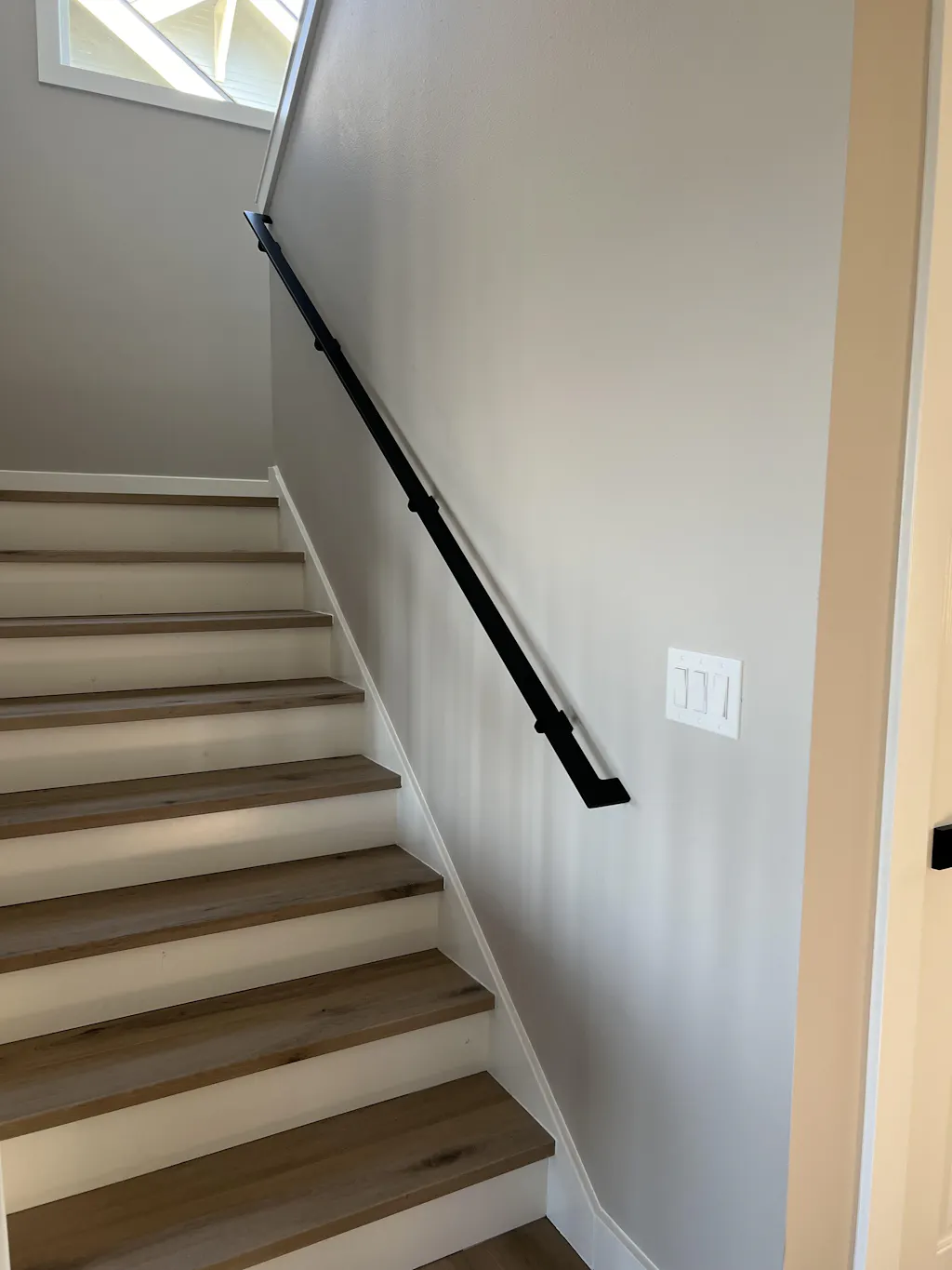 2"x0.5" Slim Profile Metal Handrail - 1ft to 22ft