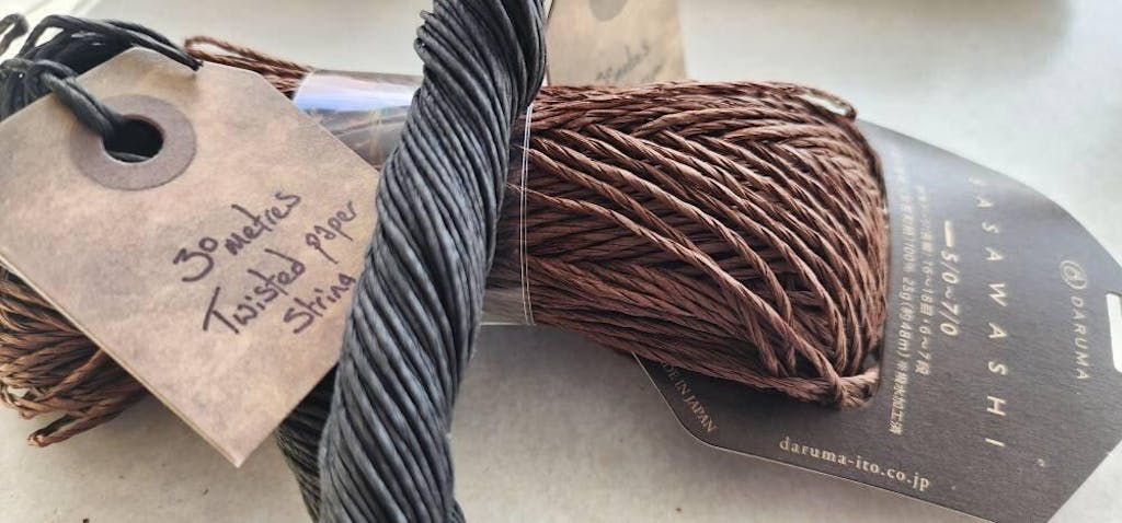 Paper String Twisted Paper for Twine Art Sculpture Weaving – ORA ...