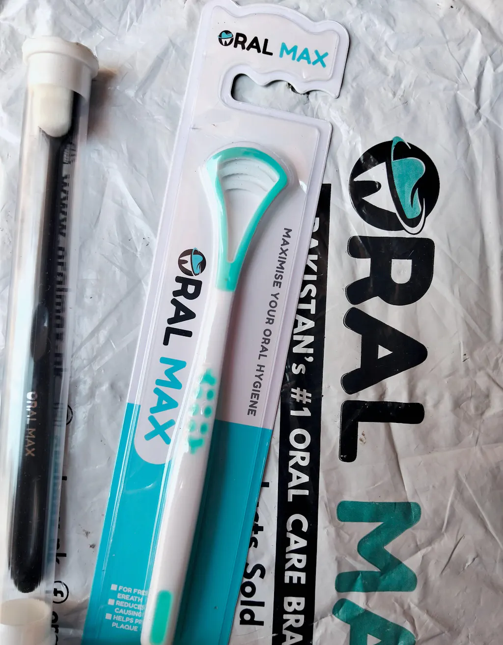 ORAL MAX - Nano Toothbrush & Tongue Cleaner Bundle – oral max