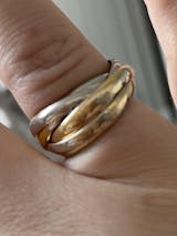 Interlocking Rings - Gold