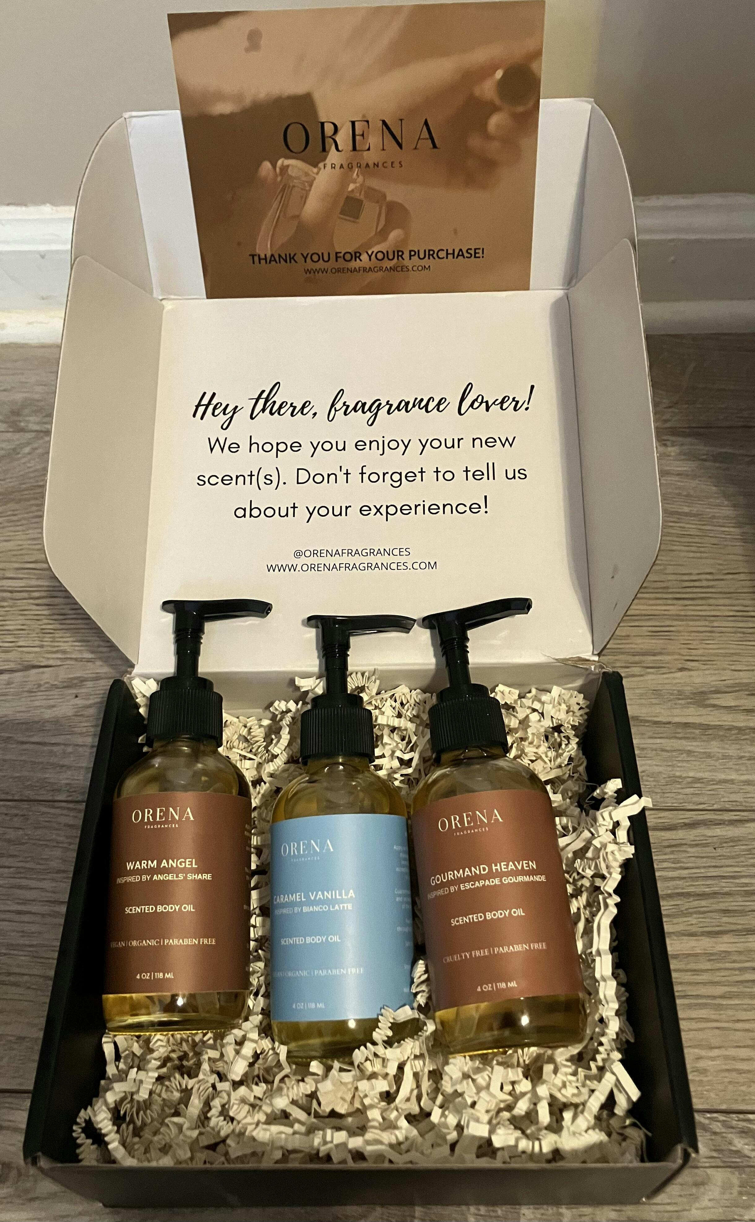 WARM ANGEL BODY OIL – Orena Fragrances