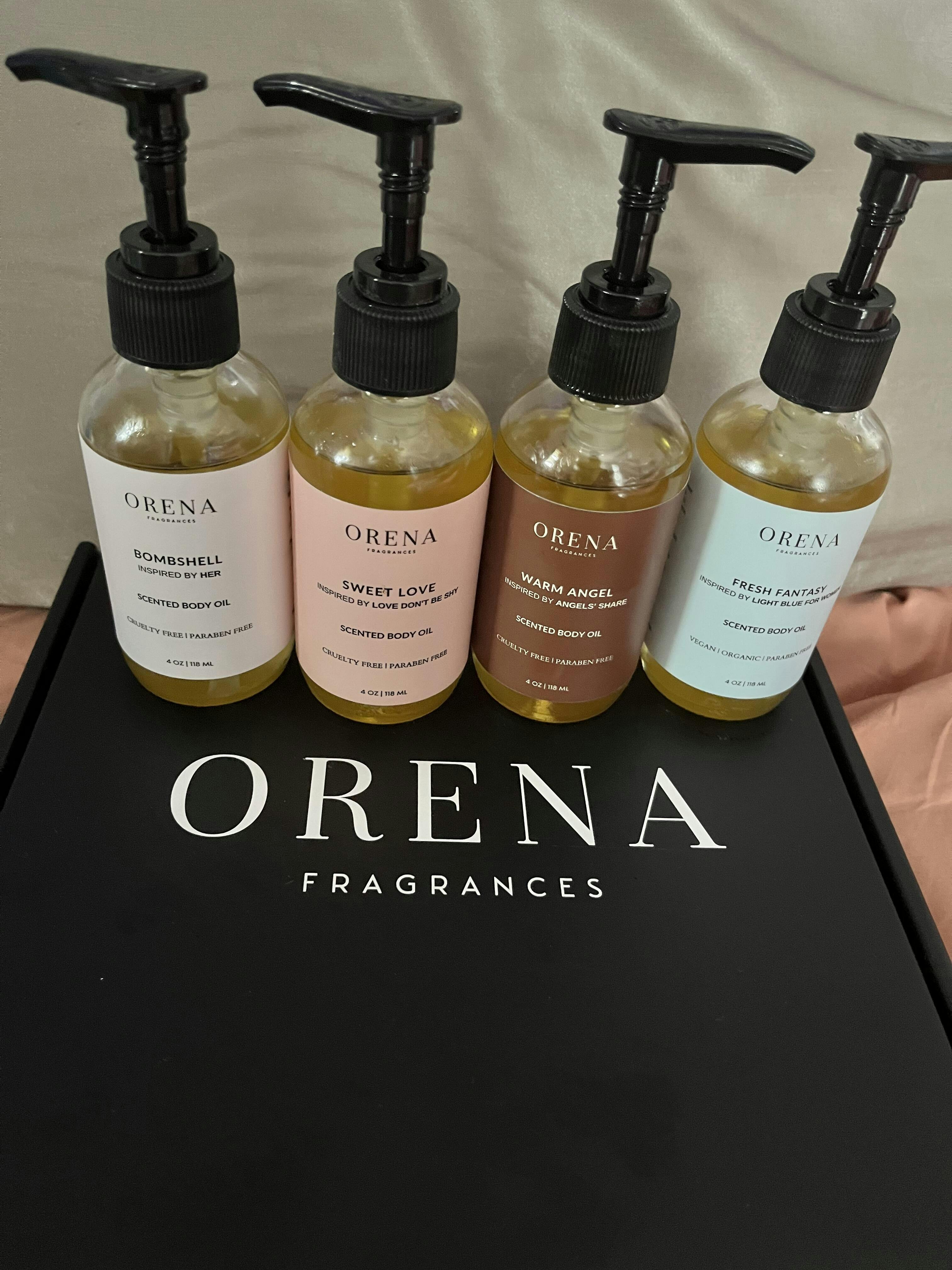 WARM ANGEL BODY OIL – Orena Fragrances