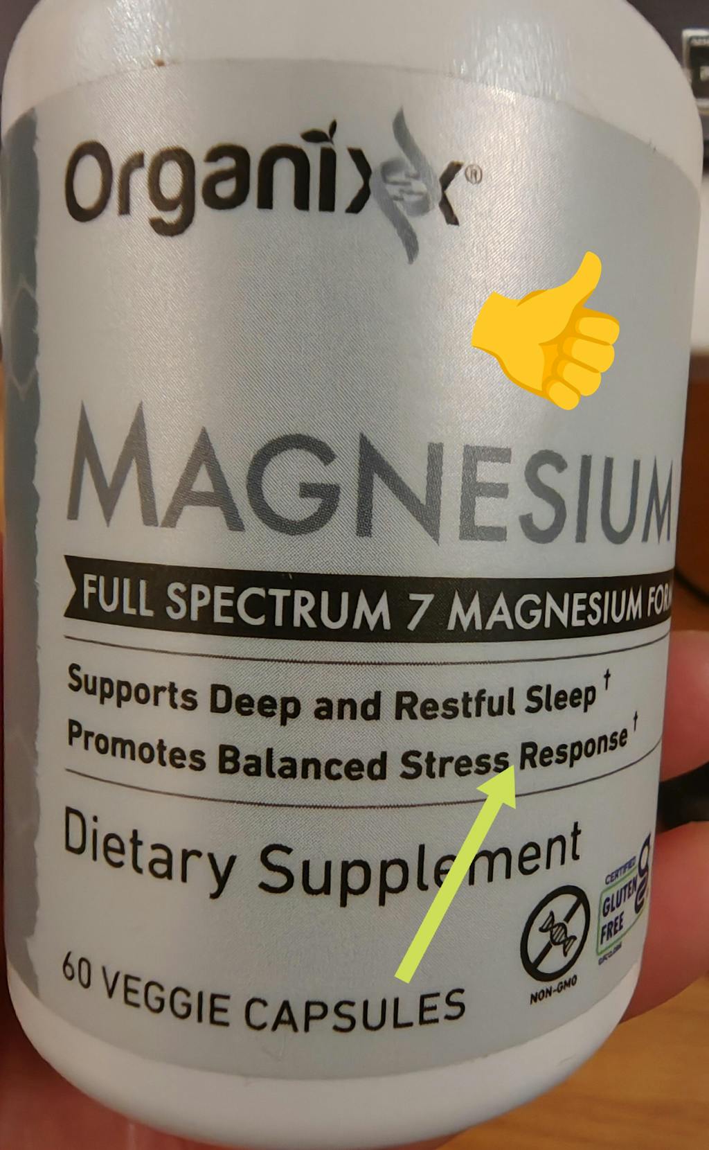 Magnesium 7- Full Spectrum Magnesium Supplement | Organixx
