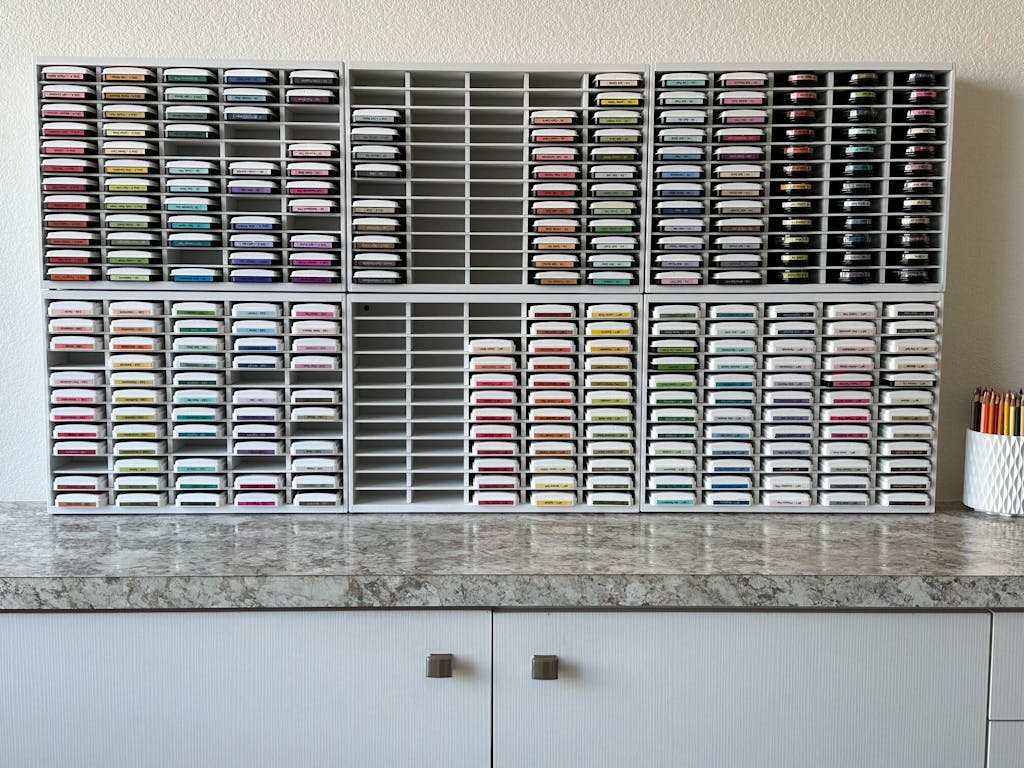 Standard Ink Pad Storage, holds 60 Pads | OrganizeMore