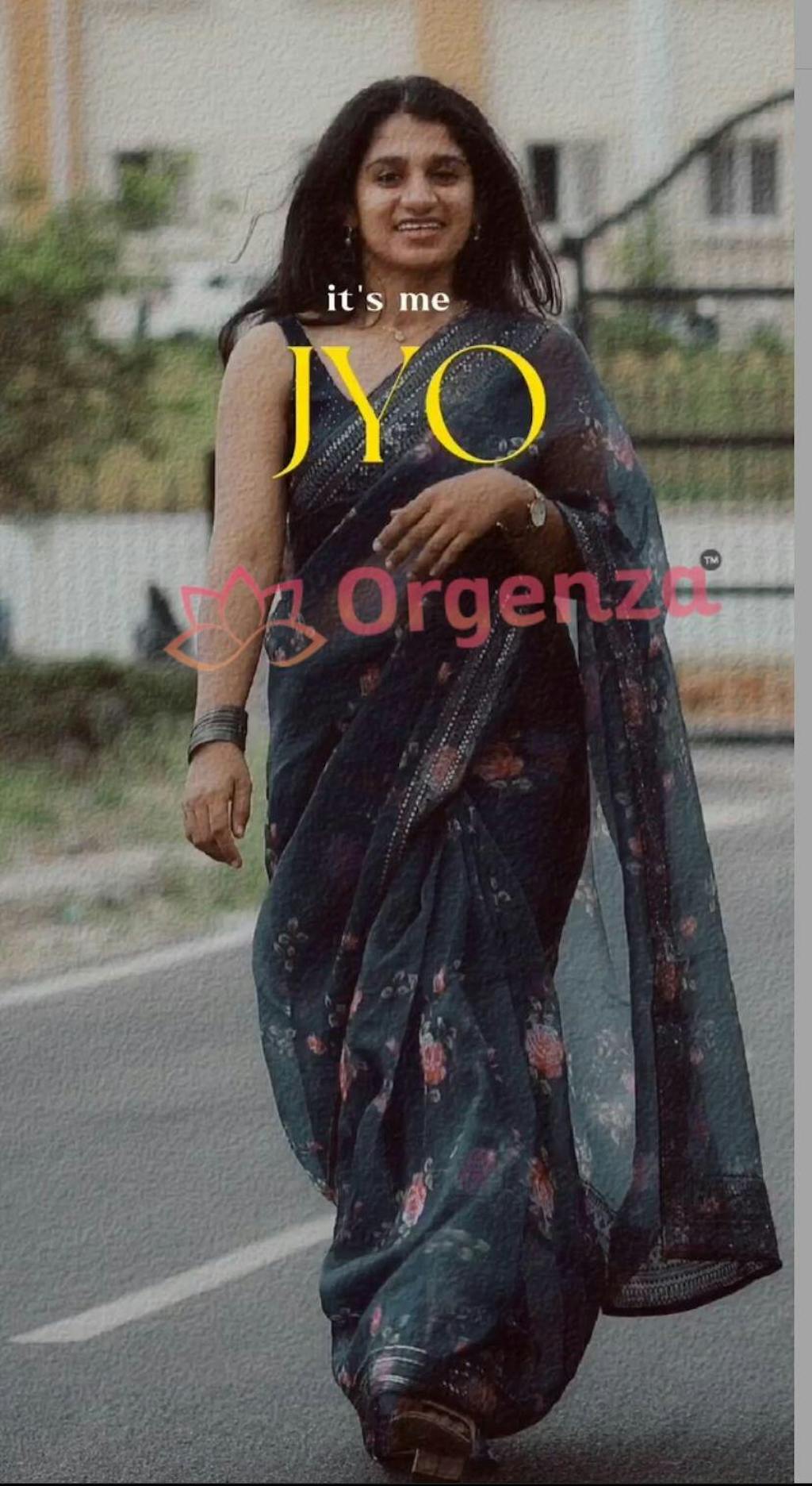 Orgenza || Gajri Color Moh Maya Heavy Gotta Patti Work And Pure Organza ...