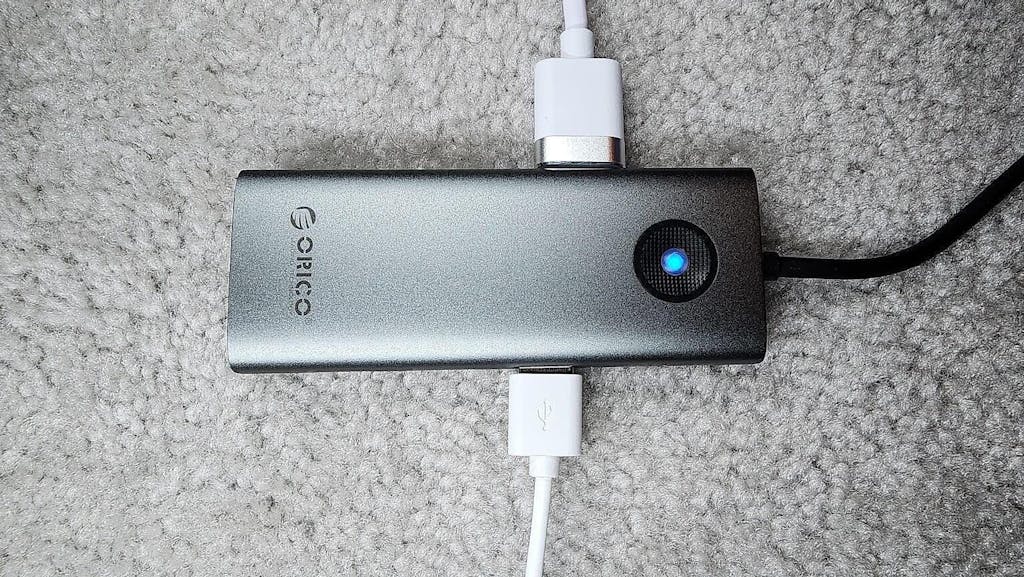 ORICO LED Light 5-in-1 100W Power Delivery Dockingstation