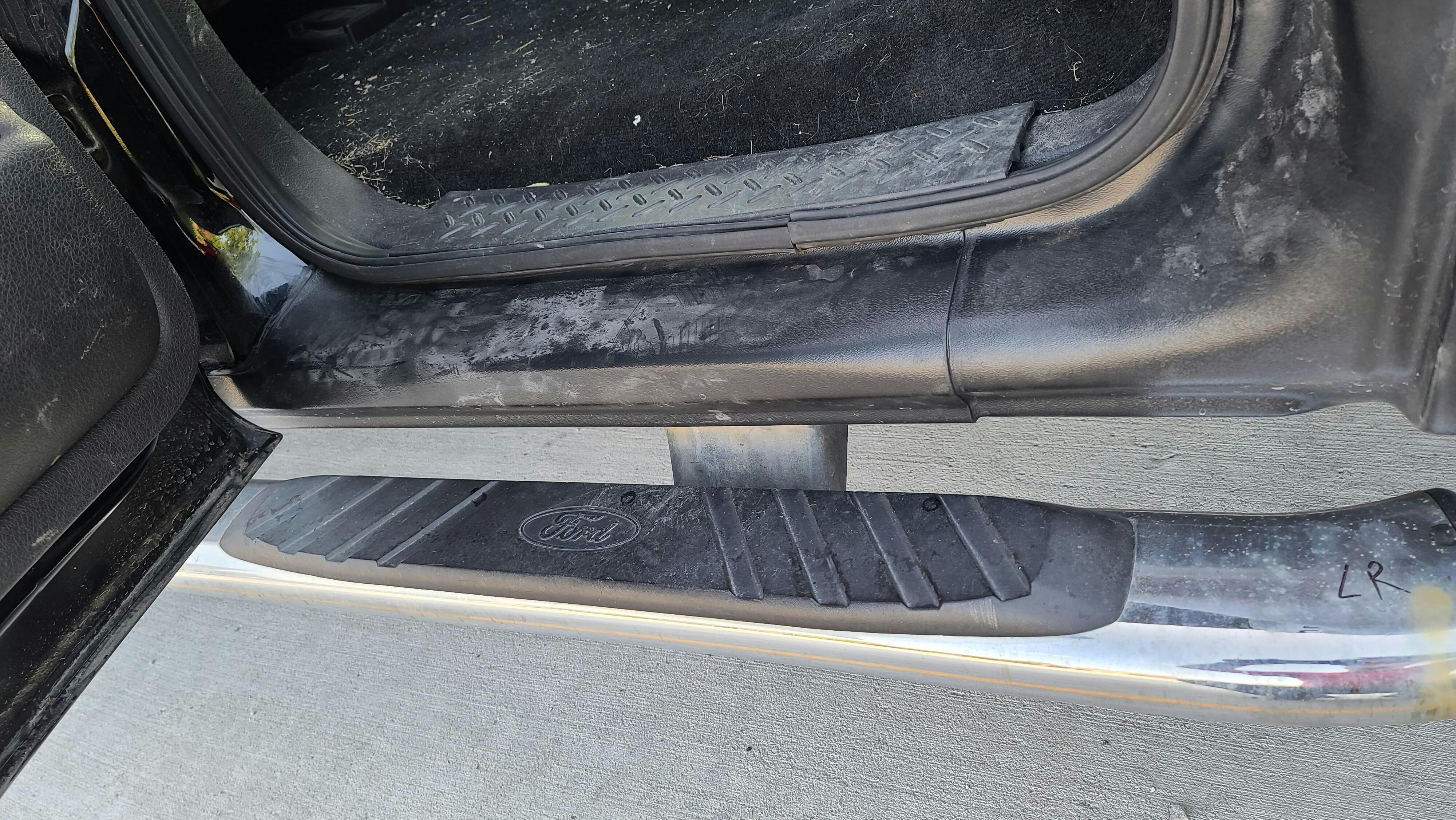 2009-2014 F-150 Crew Cab, Slip On Rocker Panel + Cab Corner Cover ...