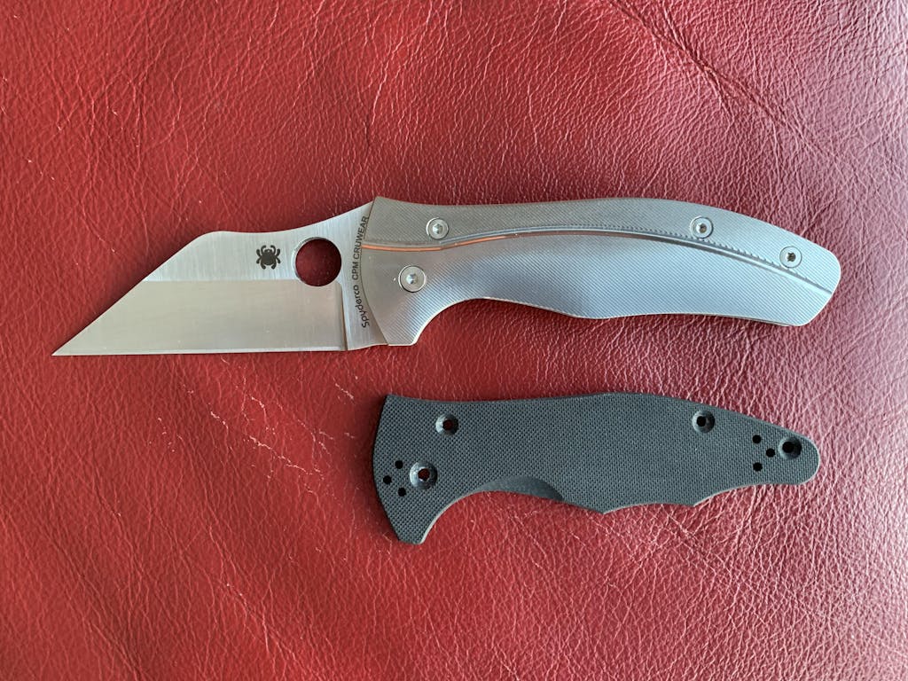Custom Titanium Scales for the Spyderco Yo Jimbo2
