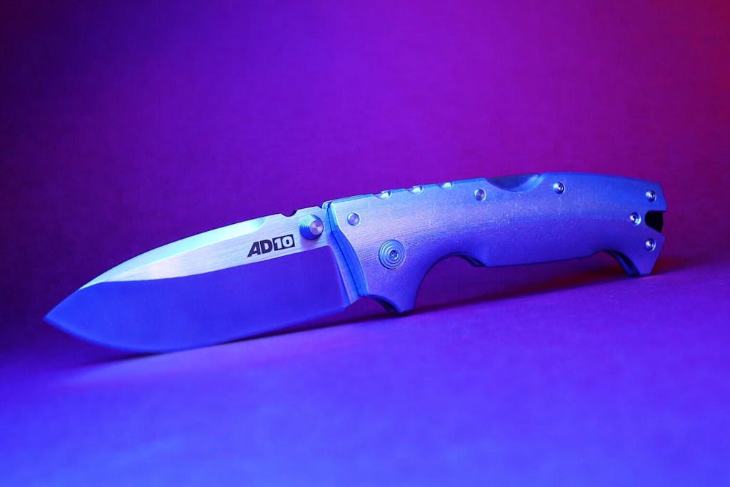 Smooth - Cold Steel AD10 - Aluminum Replacement Scales by Original GOAT