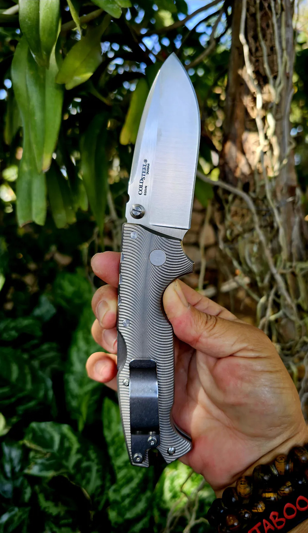 Drift - Cold Steel AD10 - Titanium Replacement Scales by Original GOAT