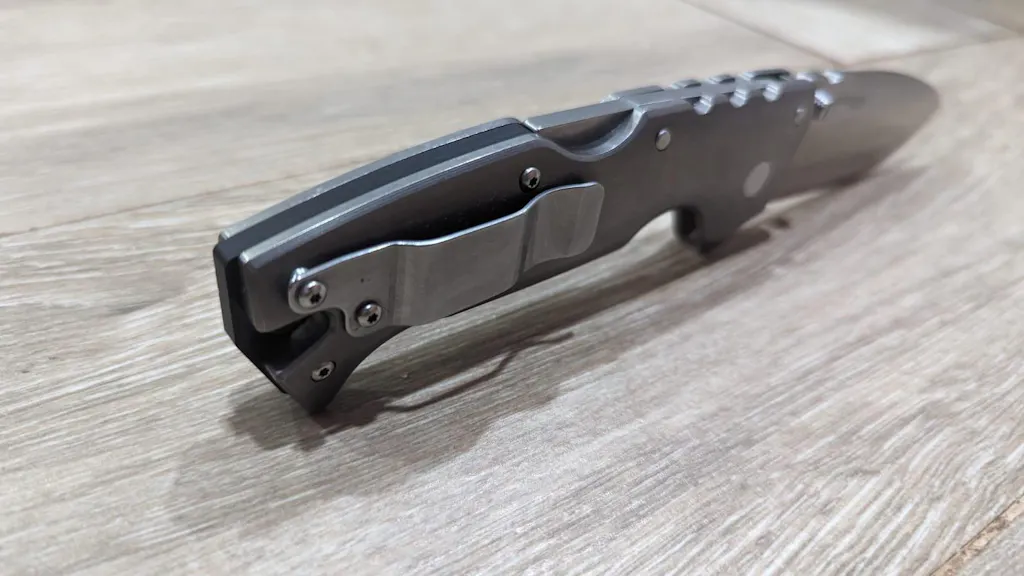 Smooth - Cold Steel AD10 - Titanium Replacement Scales by Original GOAT