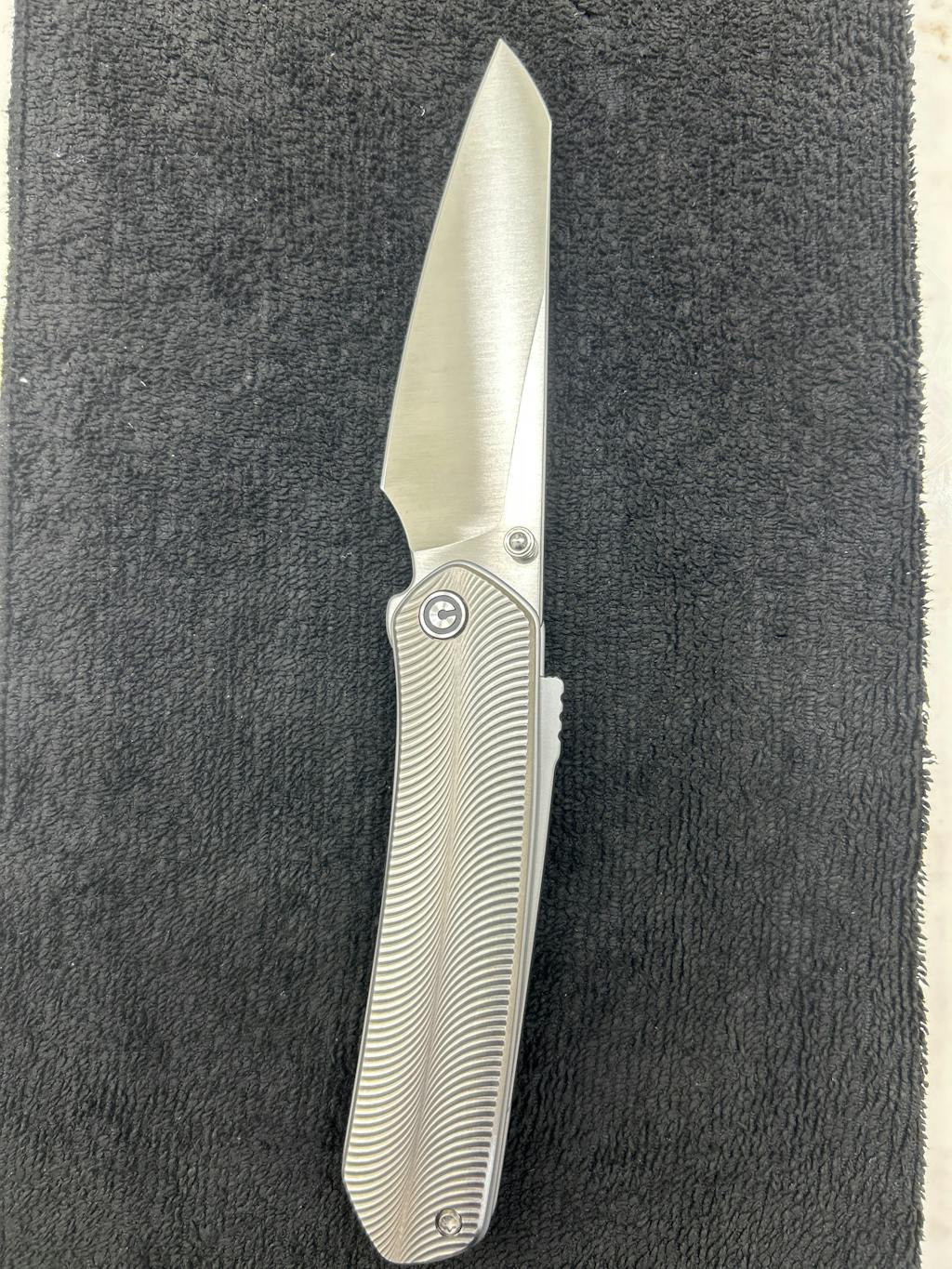 GOAT SKINS - Lightweight Titanium Scales for the CIVIVI Vision FG