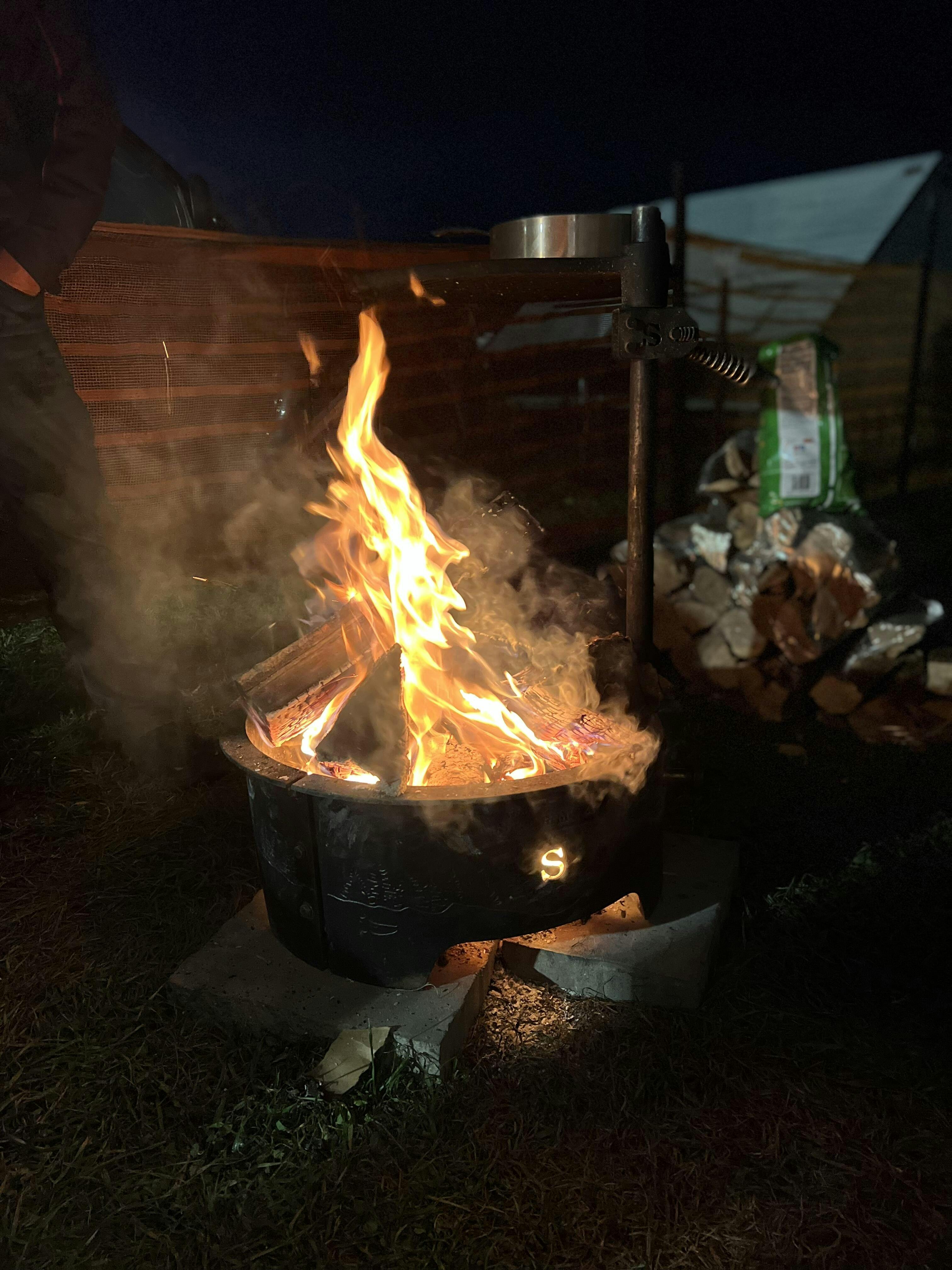 Over the Fire Cooking | Fired Crack Rice | Original Sherman Cookers