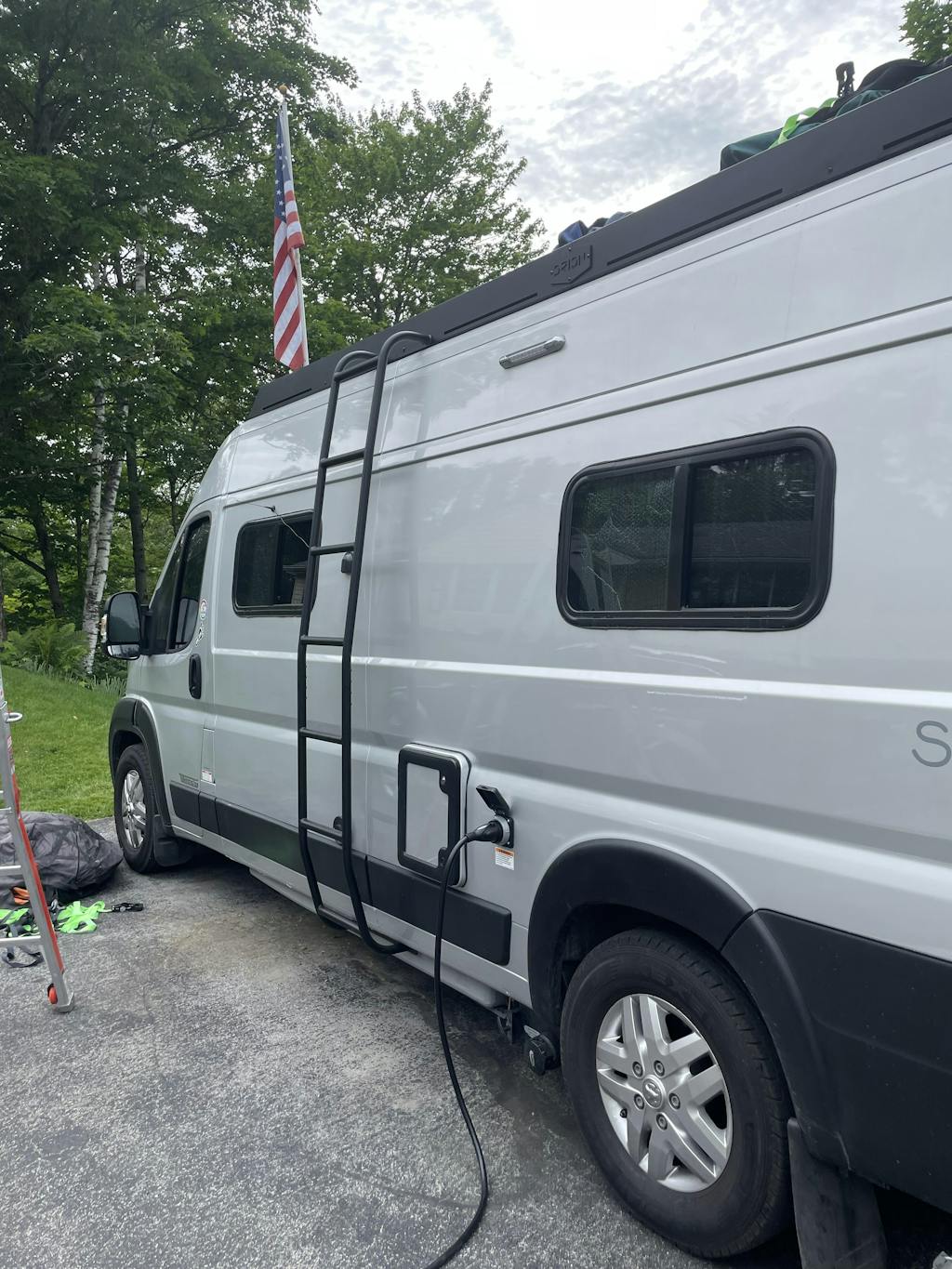 Promaster Van Ladder - Side Mounted for Sale | Easy Installation ...