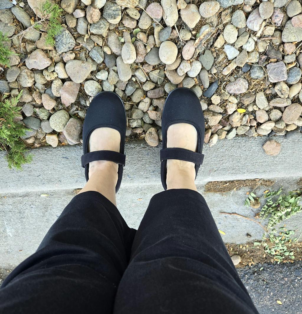 Women's Bunions Arthritis Mary Jane Shoes | Springfield Black OrthoFeet