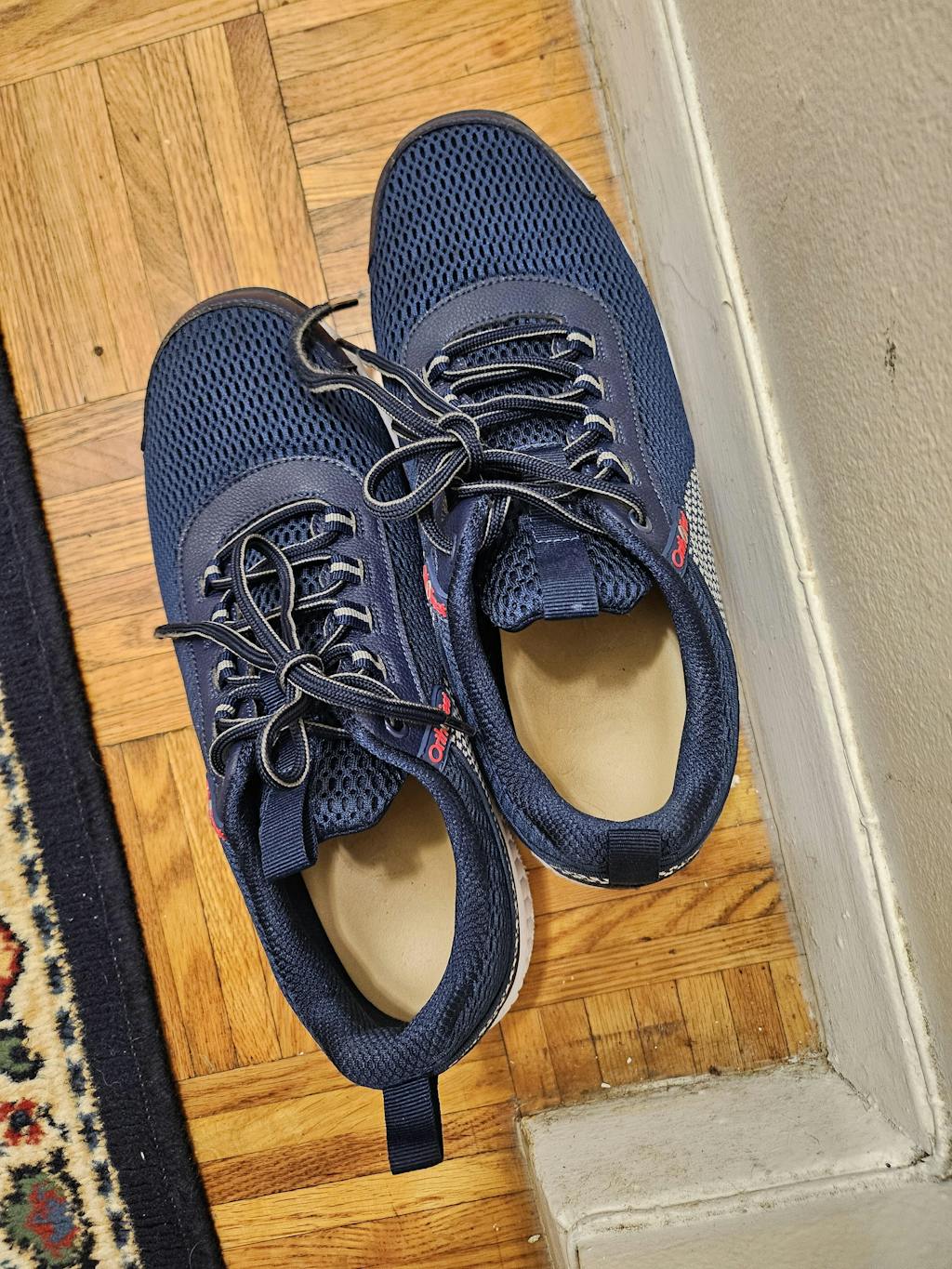 Men's Orthotic Sneakers Walking Shoes Athletic | Edgewater Gray ...