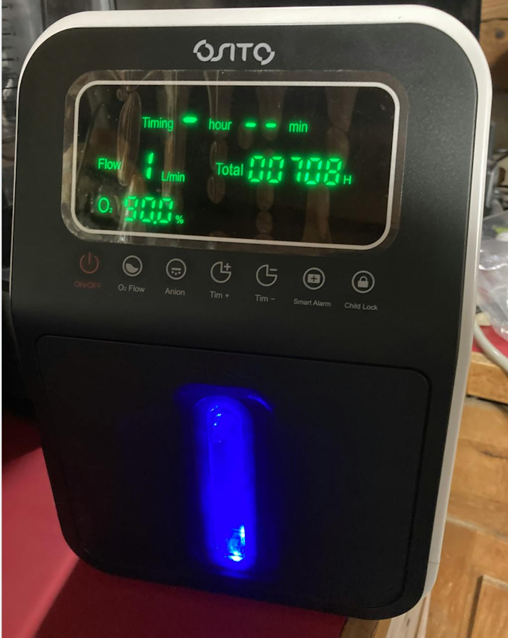 OSITO Oxygen Concentrator 7 Liter Machine with Accessories