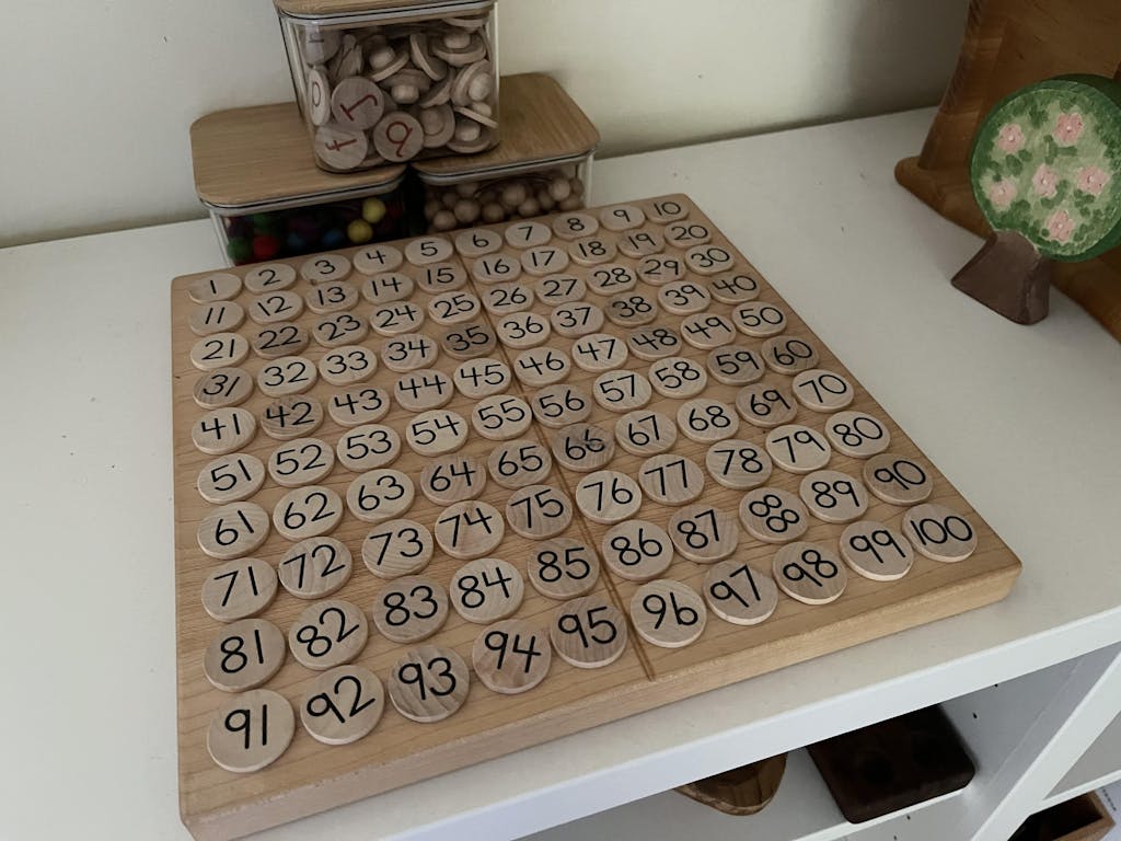 From Jennifer Wooden Number Coins Set - Oskar's Wooden Ark - Australia