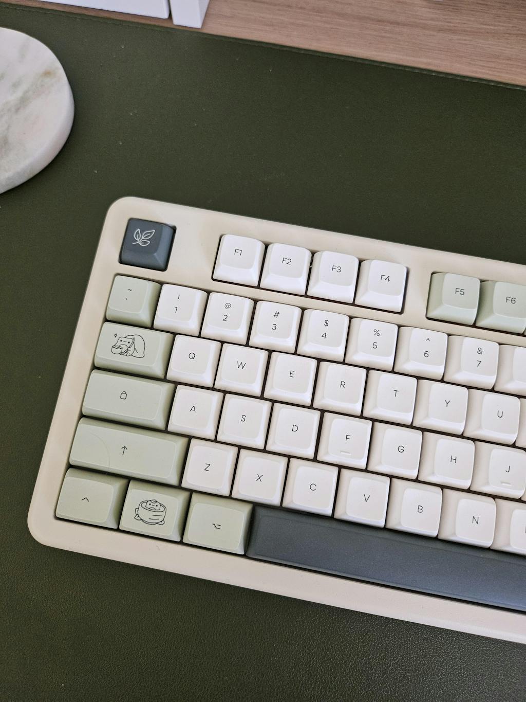 matcha marshmallow keycaps – osume