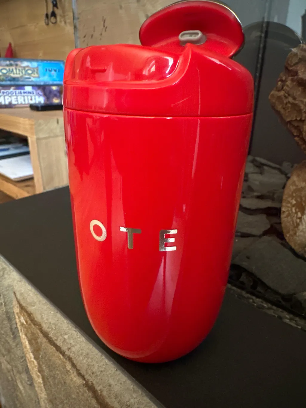 OTE Vacuum Insulated Coffee Mug, Double-wall Stainless Steel Travel Tu ...