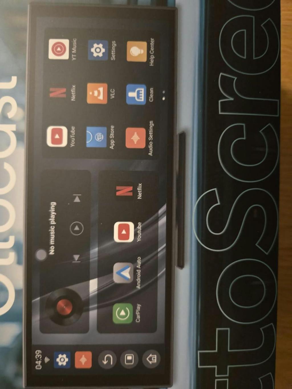 OTTOCAST® Screen Flow CarPlay e Android Auto Wireless Schermo